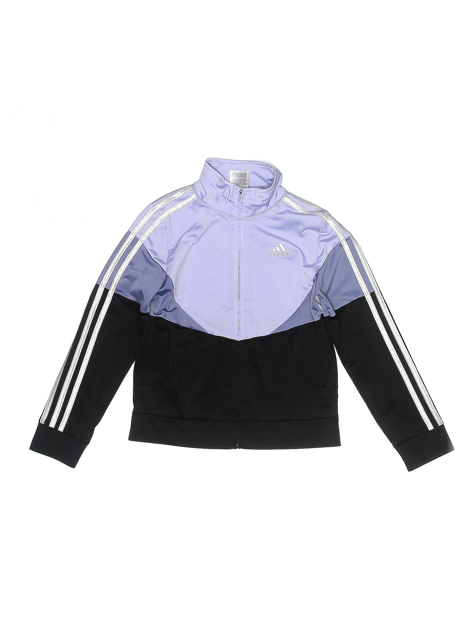 Adidas 100% Polyester Purple Track Jacket Size 7 - 61% off | thredUP