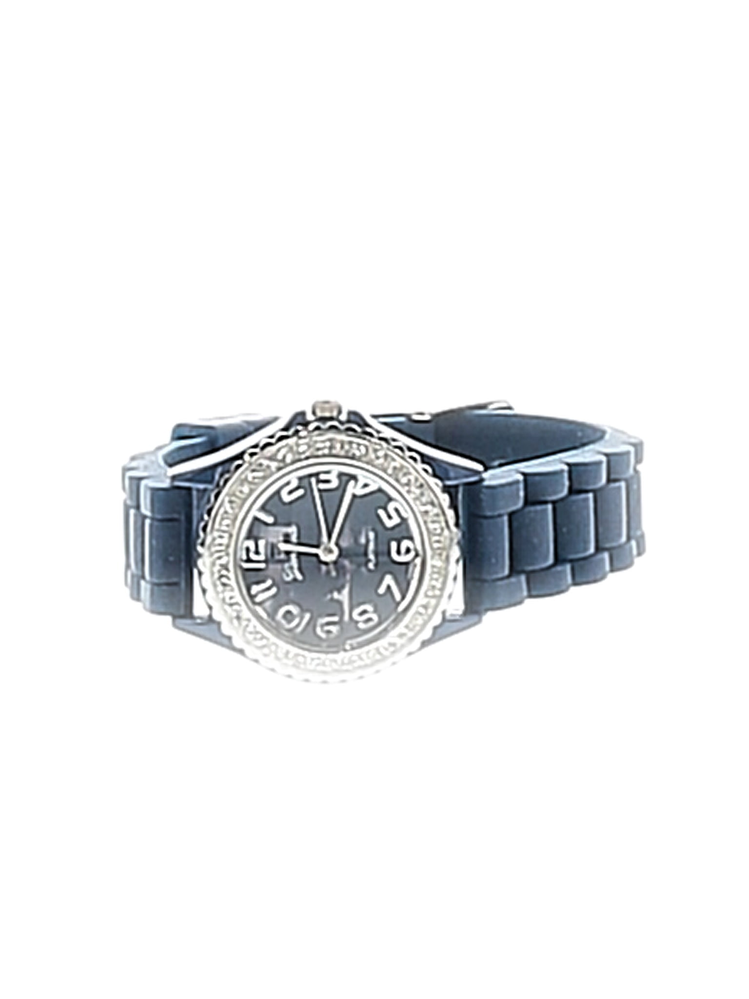 Geneva Graphic Solid Blue Watch One Size - 45% off | thredUP