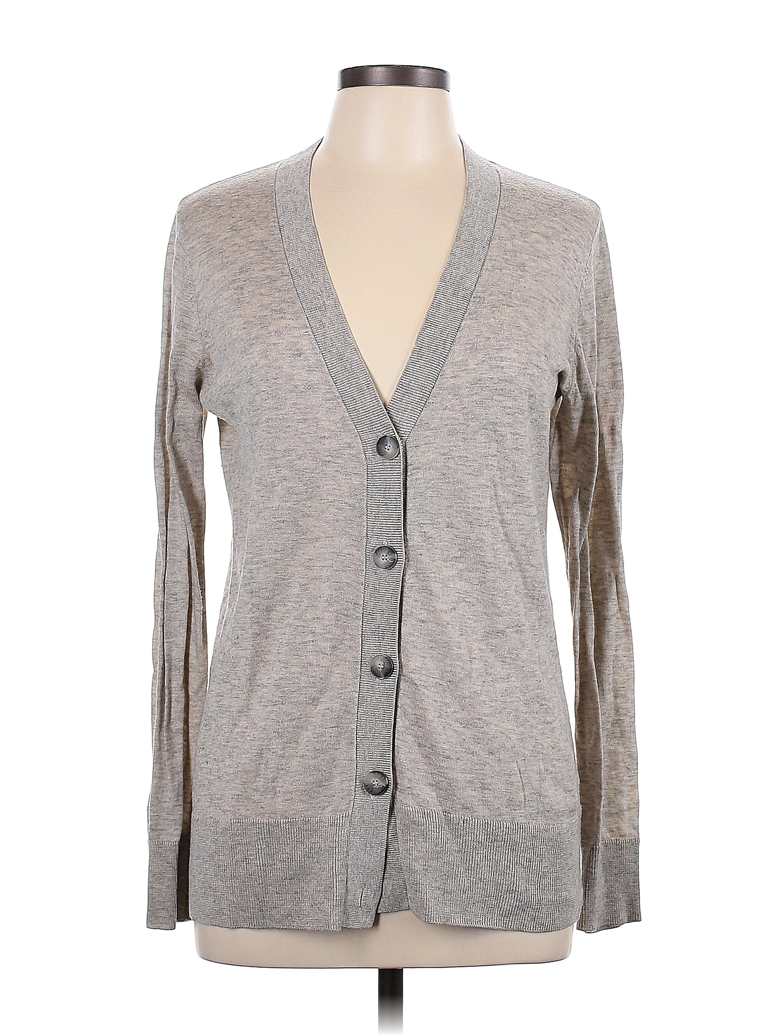 Premise Studio Gray Cardigan Size L - 77% off | ThredUp