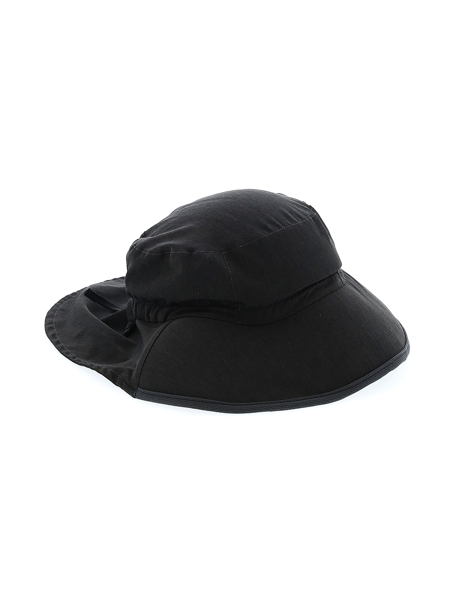 Assorted Brands 100% Polyester Solid Black Sun Hat Size XL - 40% off ...