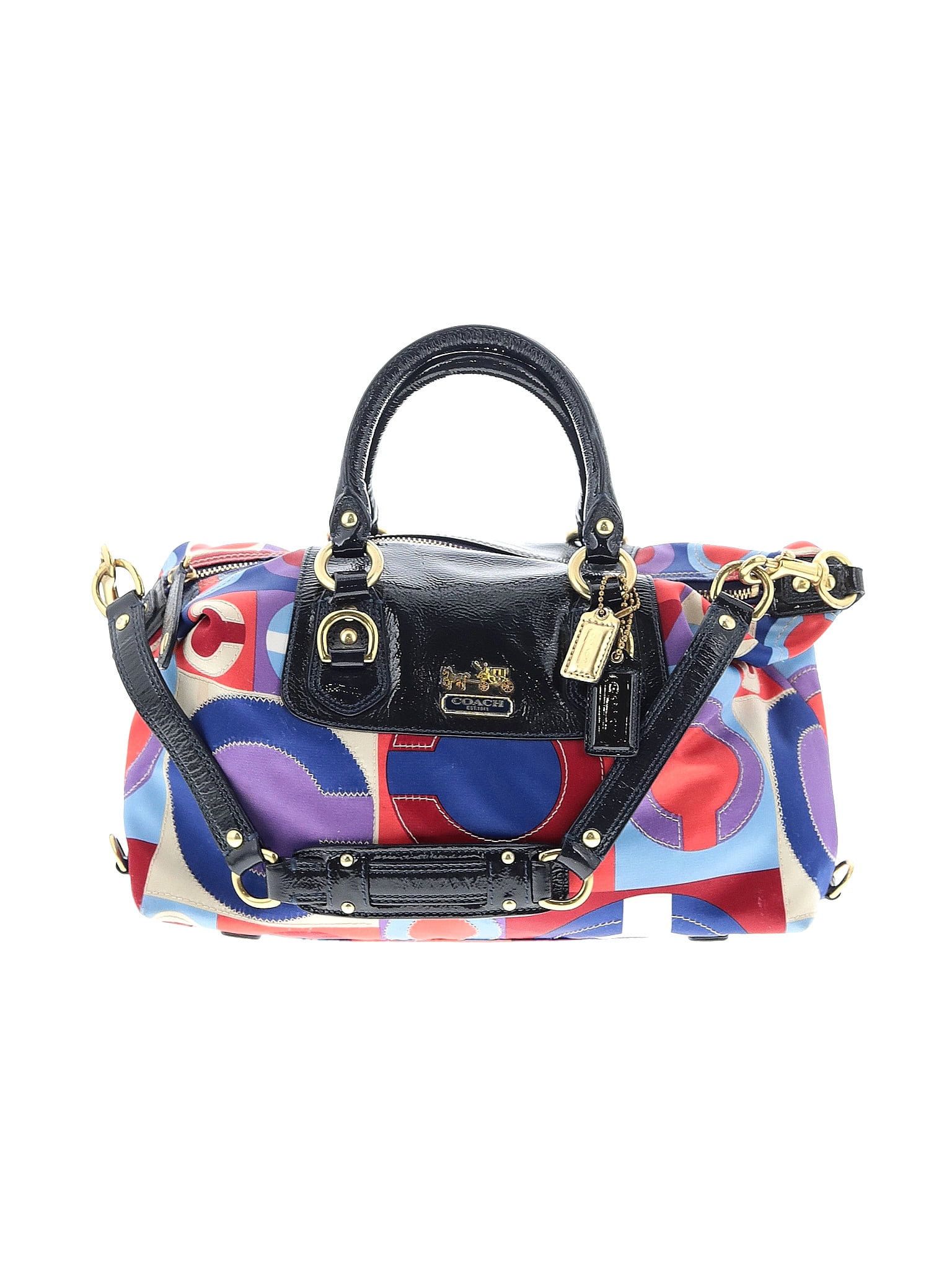 Coach Multi Color Blue Satchel One Size - 72% off | thredUP