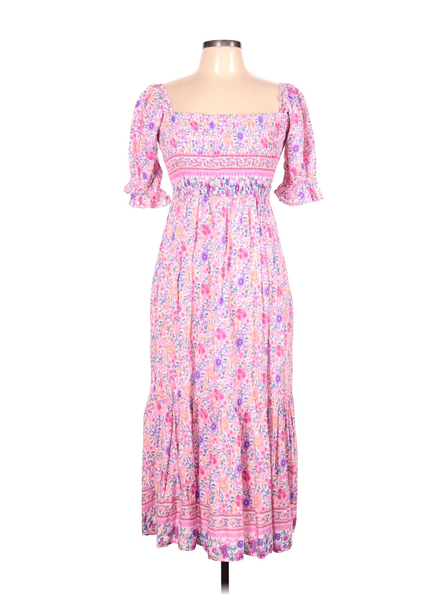 Assorted Brands Pink Casual Dress Size L 49 Off Thredup