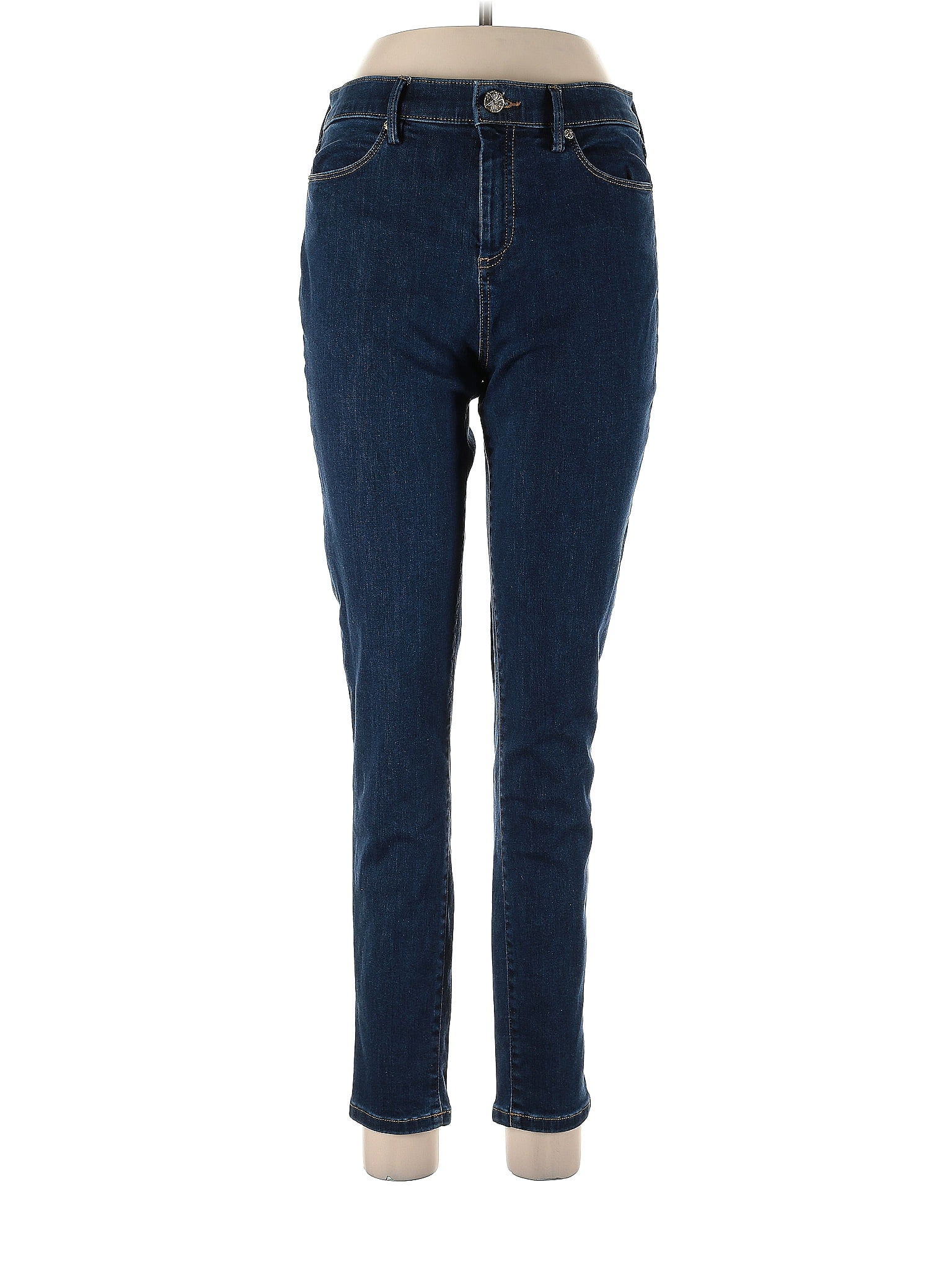 Lilly Pulitzer Solid Blue Jeans Size 10 - 68% off | thredUP