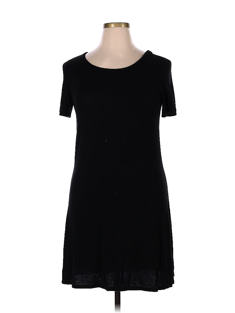Olivia Rae Solid Black Casual Dress Size XL - 48% off | thredUP