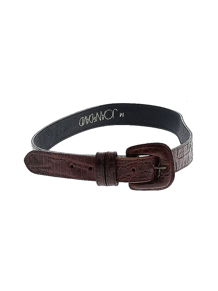 Joan & David Solid Brown Belt Size M - 76% off | thredUP