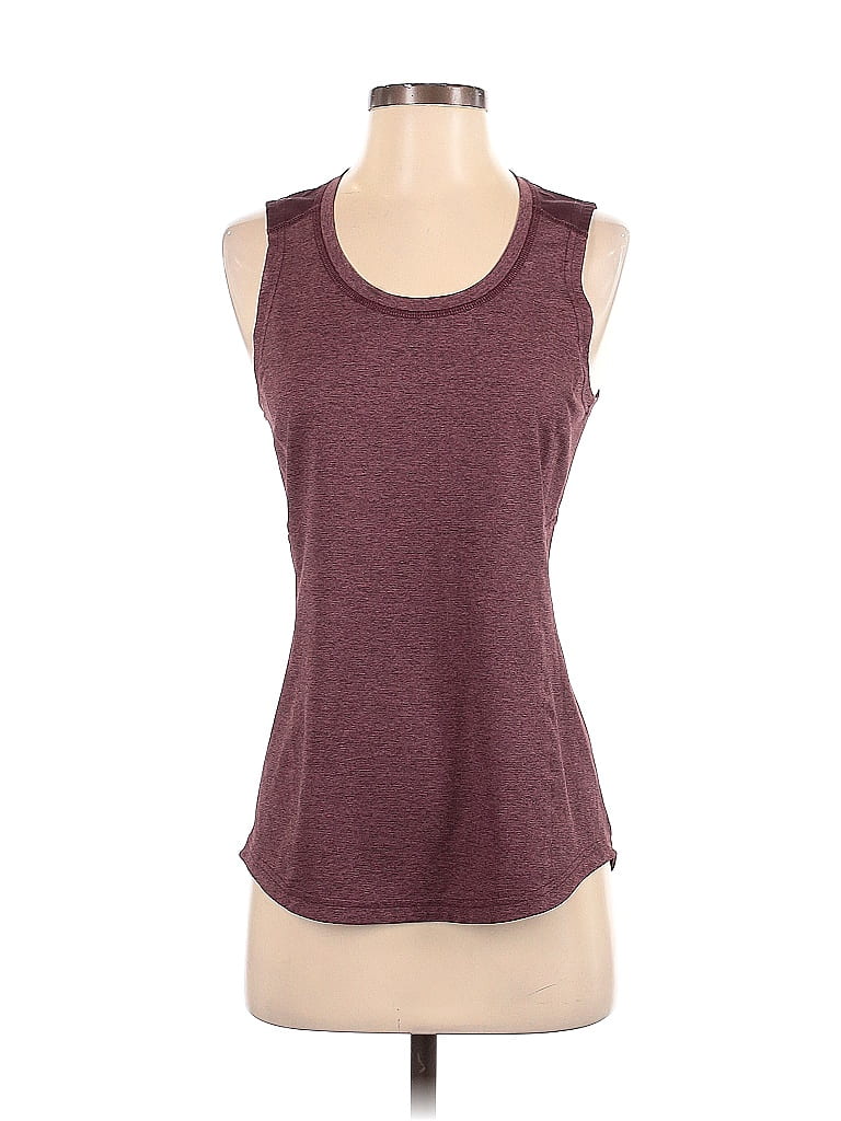 REI Co Op Color Block Burgundy Active Tank Size XS - 66% off | thredUP