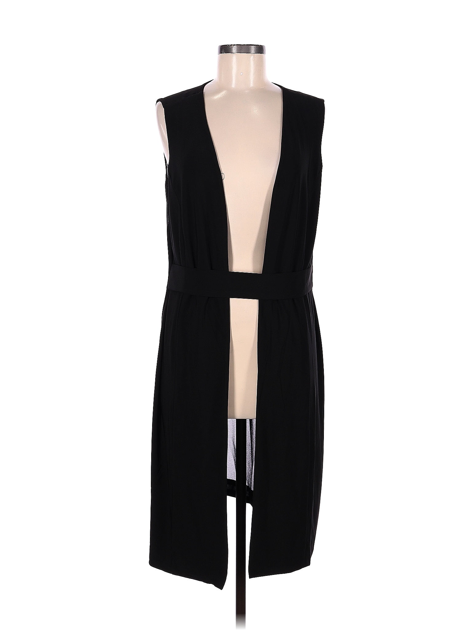 Joan Vass New York Solid Black Kimono Size M - 72% off | thredUP