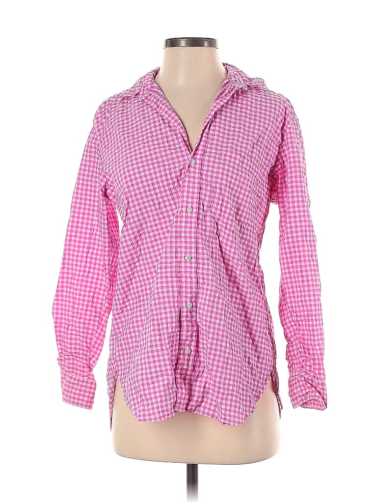 Frank & Eileen 100% Cotton Pink Long Sleeve Button-Down Shirt Size XS - 80% off | ThredUp