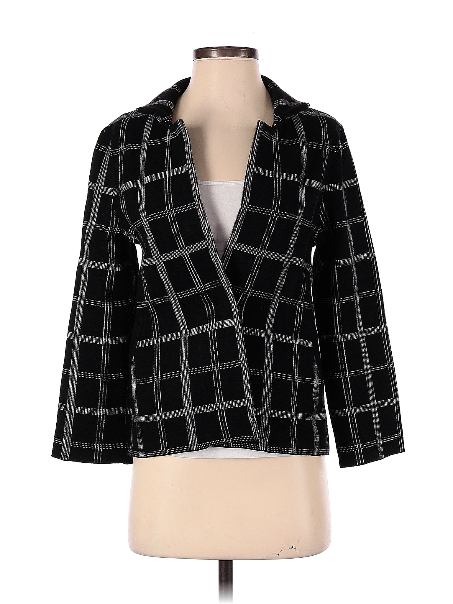 Moth Grid Black Jacket Size XS - 68% off | thredUP