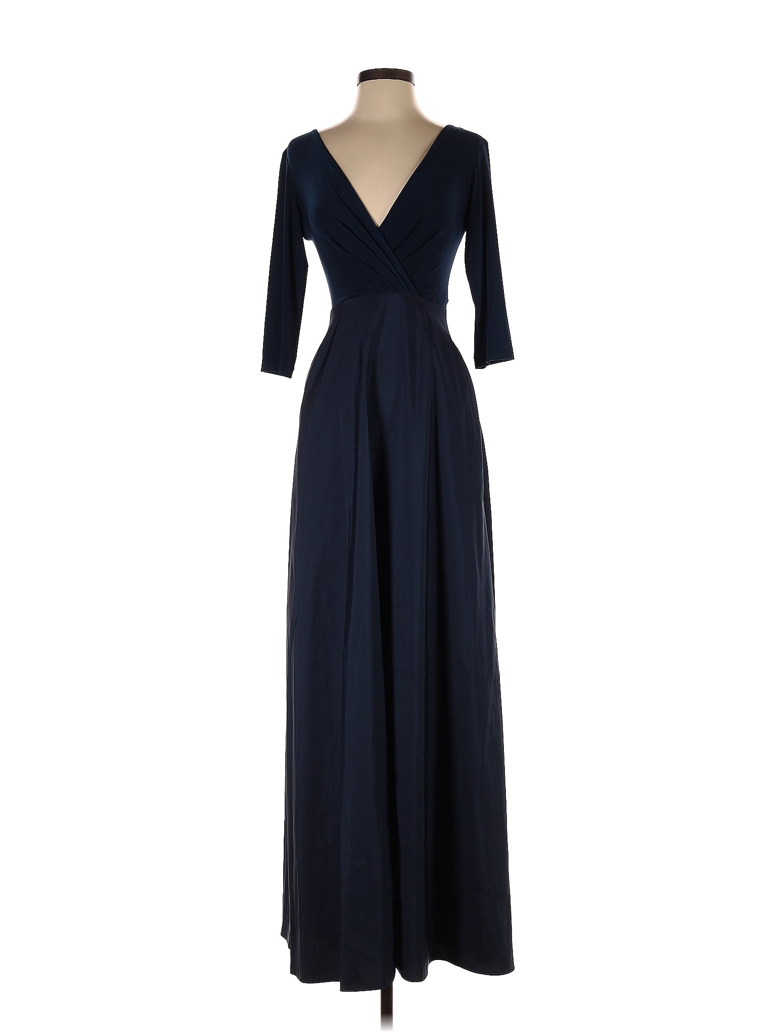 Alfred Sung 100 Polyester Blue Cocktail Dress Size 0 69 Off Thredup