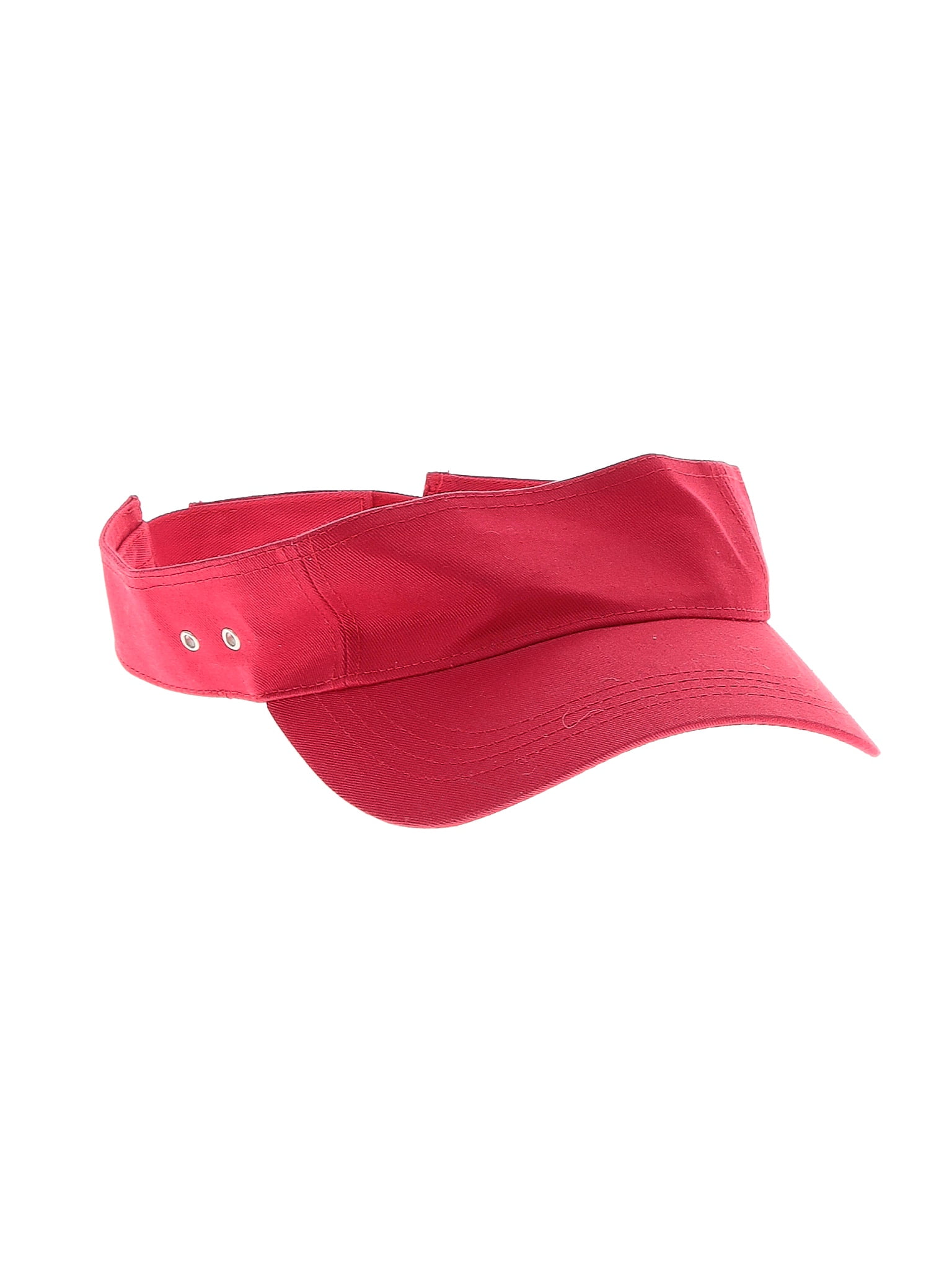 Assorted Brands 100% Cotton Red Visor One Size - 52% off | thredUP