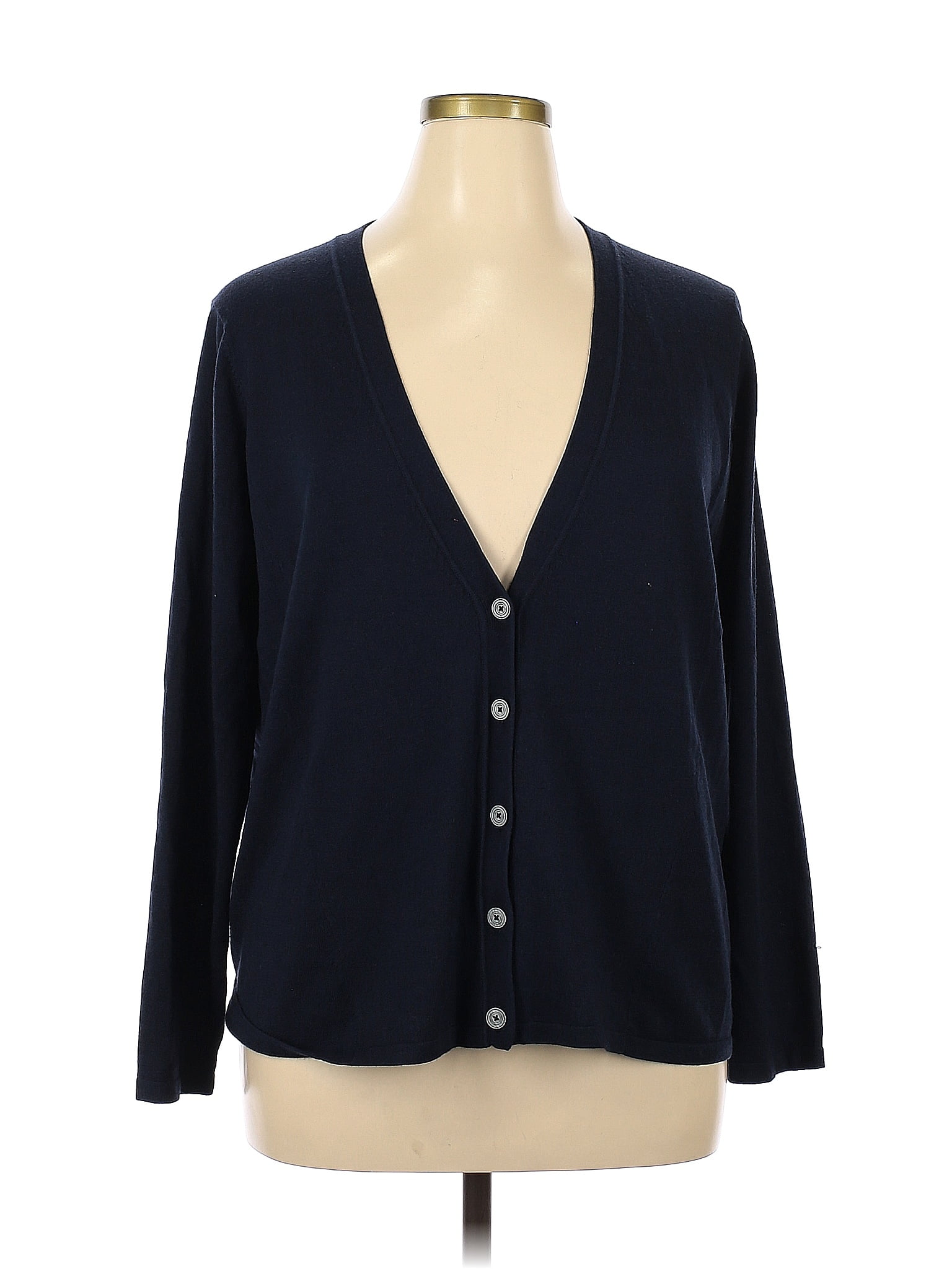 J.Jill Blue Poncho Size 1X (Plus) - 70% off | thredUP