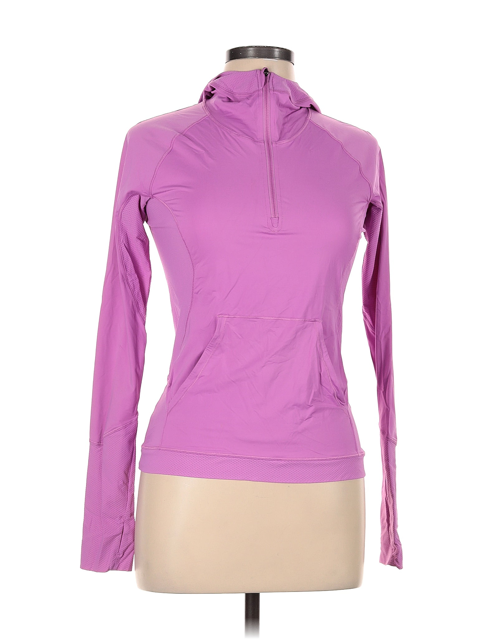 Lululemon Athletica Solid Purple Track Jacket Size 6 - 53% off | thredUP