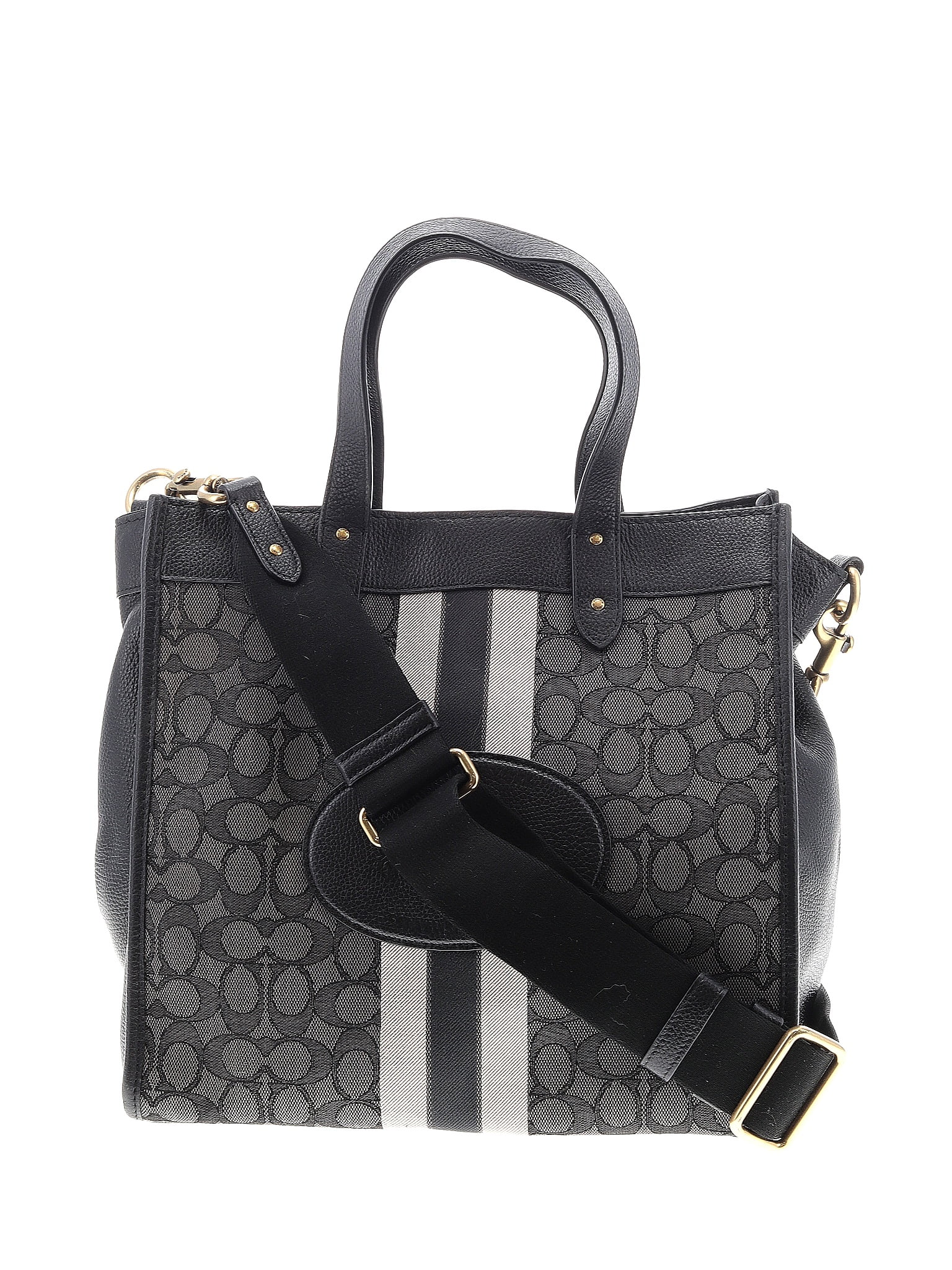 Coach Color Block Gray Satchel One Size - 74% off | thredUP