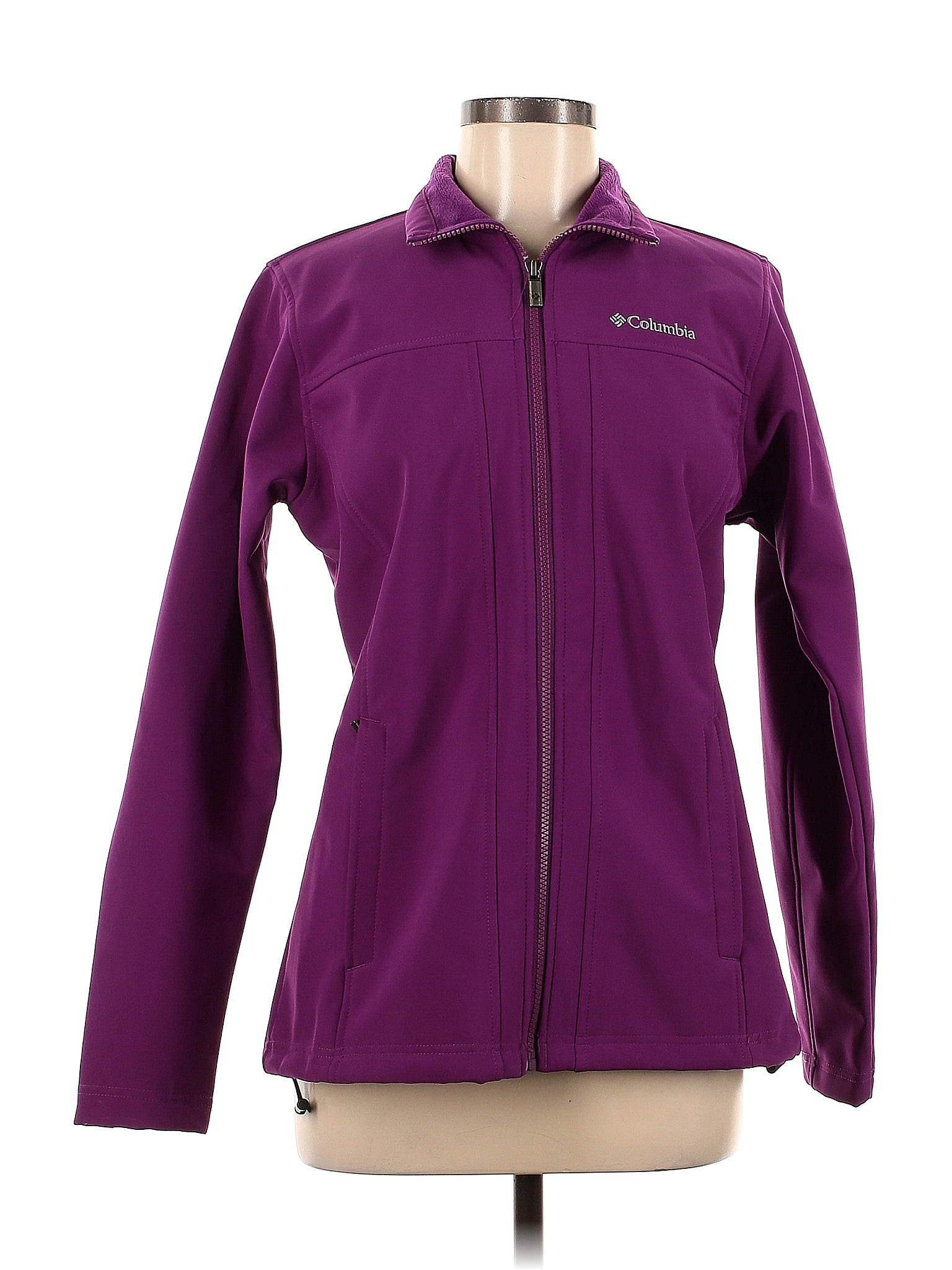Columbia Purple Track Jacket Size M - 57% off | thredUP