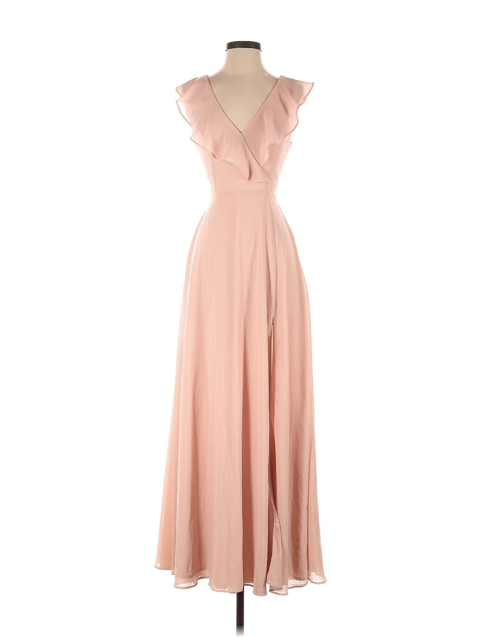 Lulus Solid Tan Cocktail Dress Size S - 65% off | thredUP