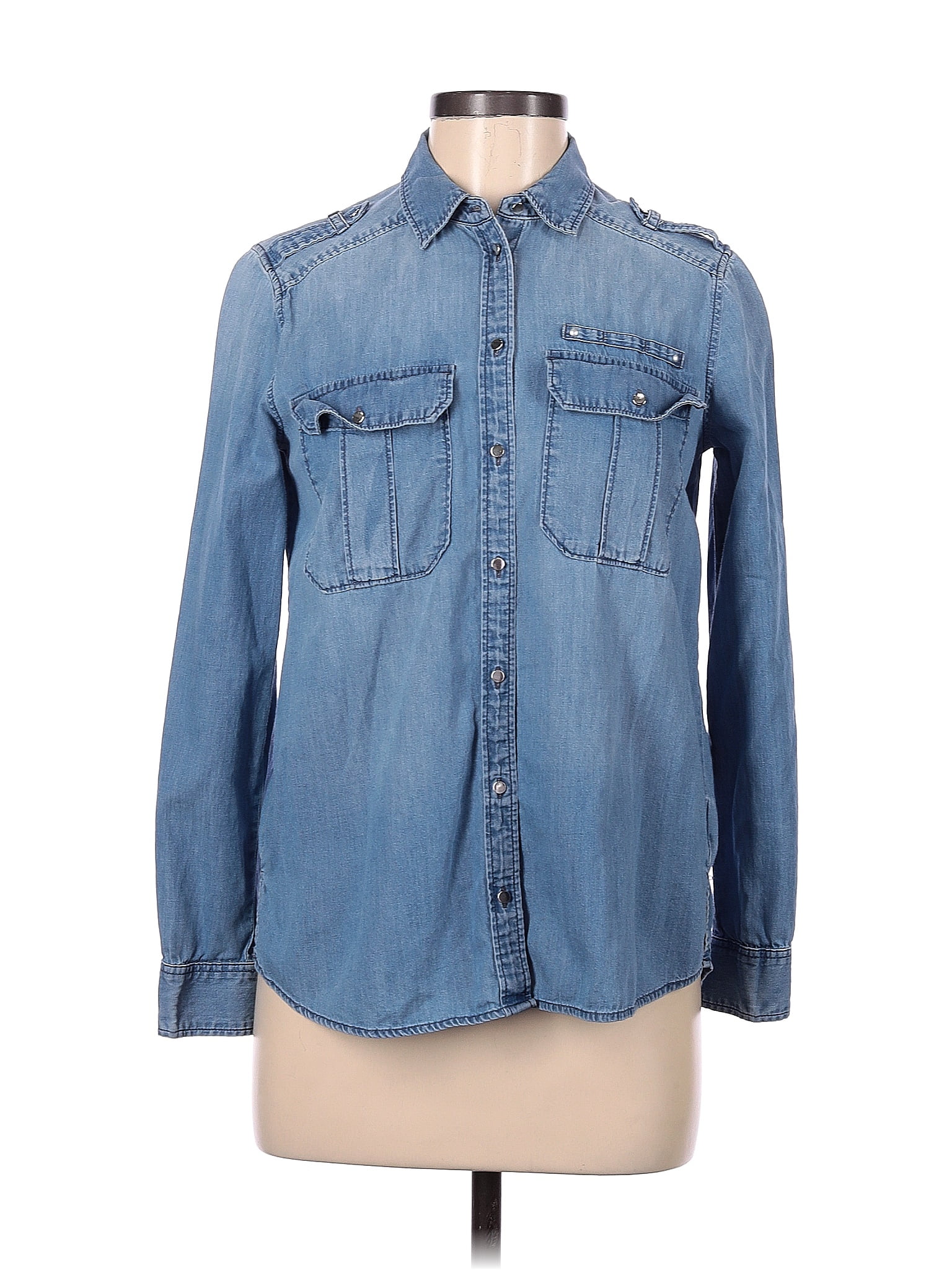 Express Blue Denim Jacket Size S - 62% off | thredUP