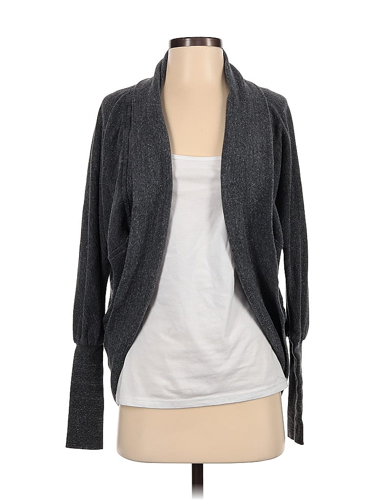 Wilfred Color Block Solid Gray Cardigan Size XS - 78% off | thredUP