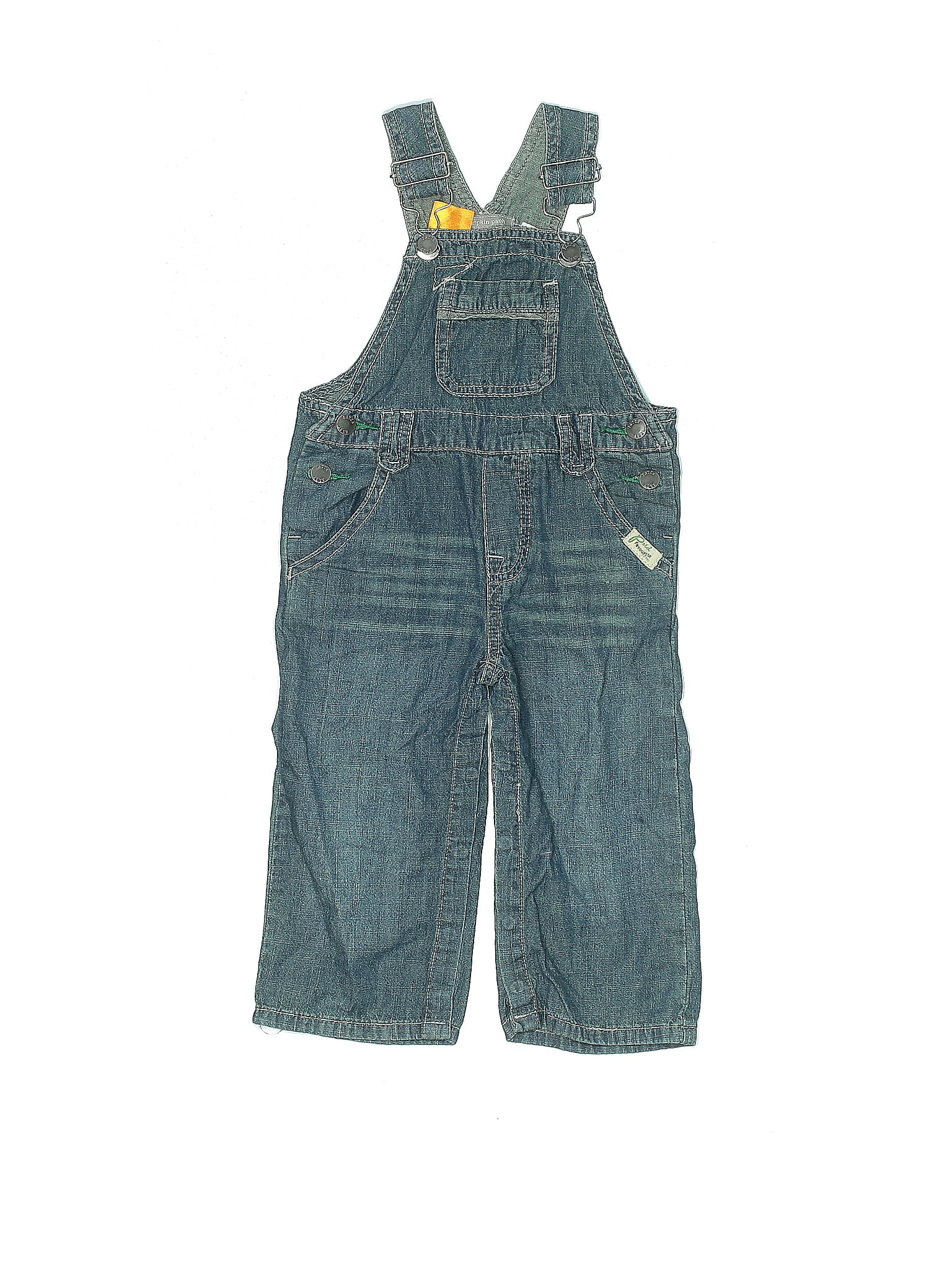 Patch Princess 100% Cotton Solid Blue Overalls Size 12-18 mo - 40% off ...