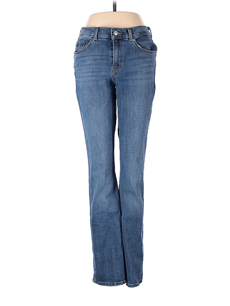 Classic of Boston Solid Blue Jeans Size 6 - 52% off | ThredUp