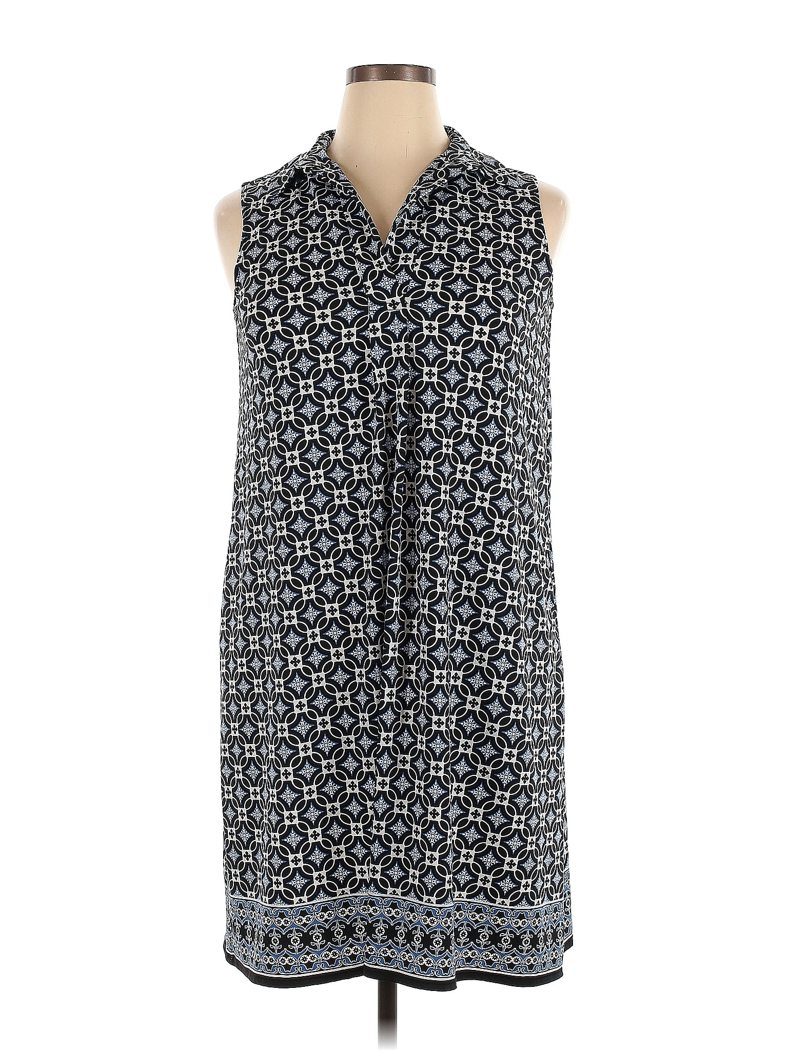 Max Edition Multi Color Gray Casual Dress Size Xl 42 Off Thredup