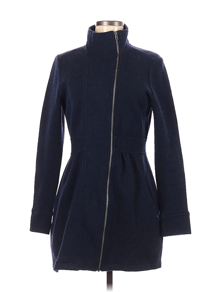 Akini Solid Navy Blue Jacket Size M - 64% off | ThredUp