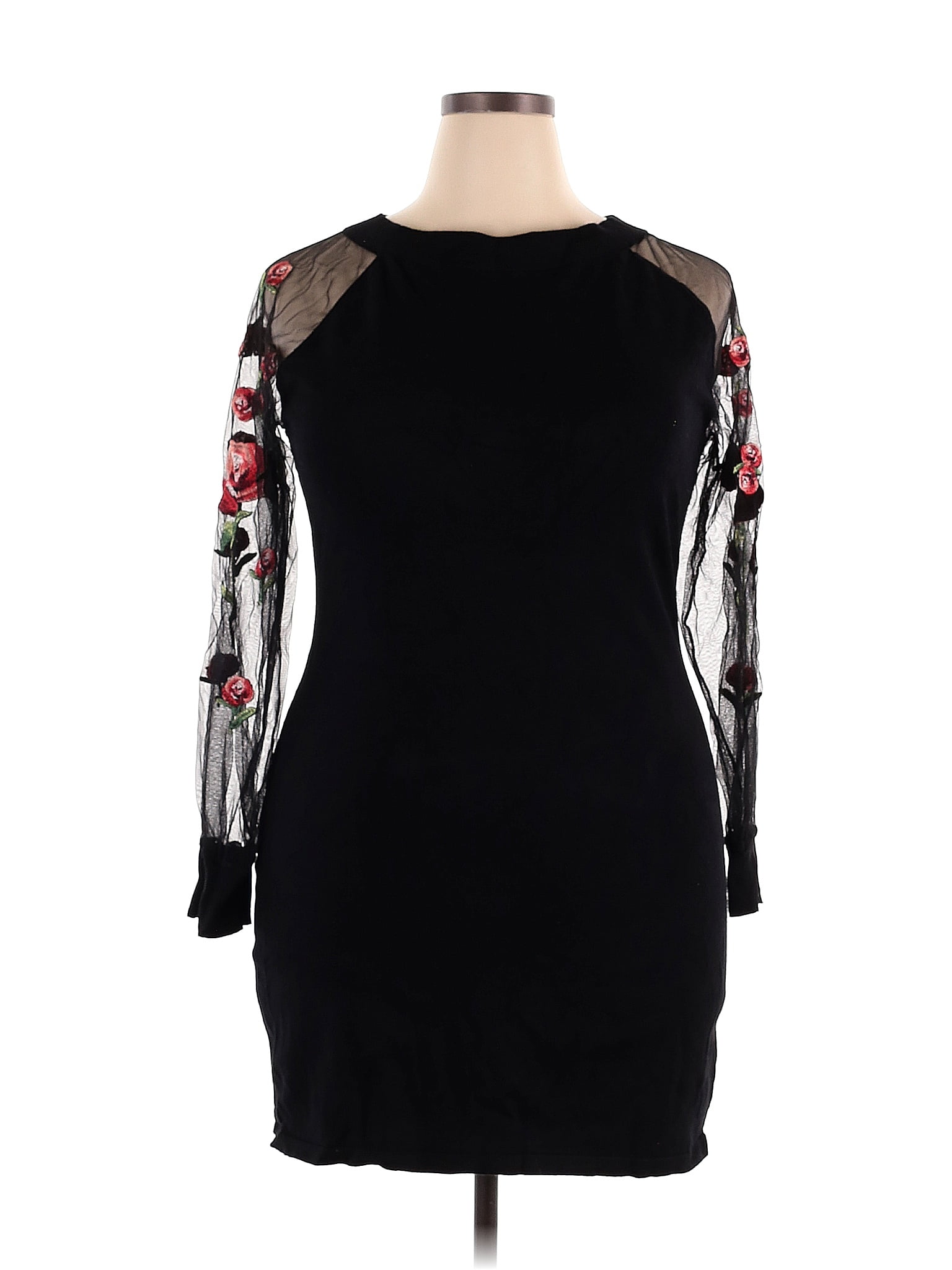 INC International Concepts Black Cocktail Dress Size XXL - 75% off ...