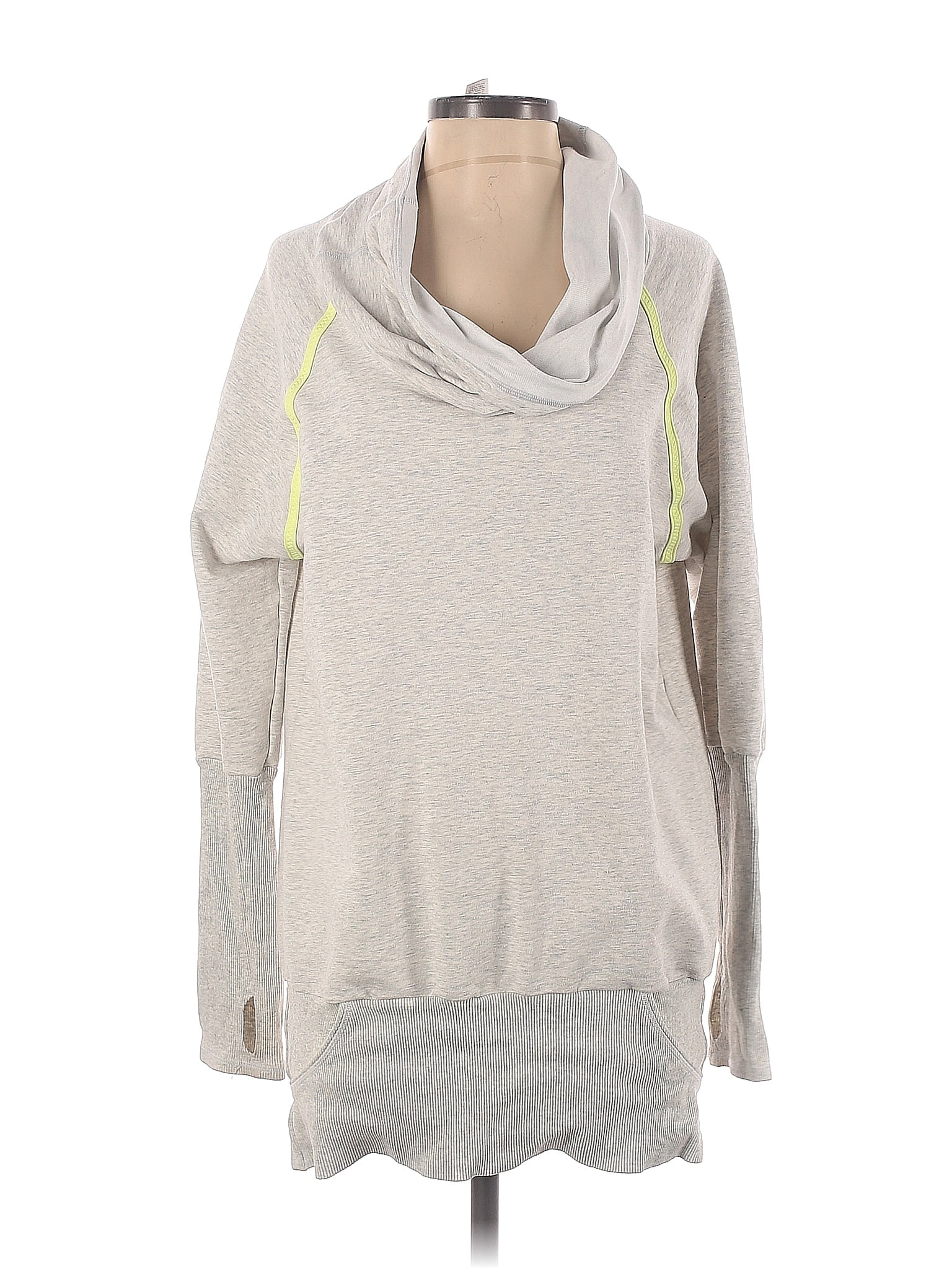 lucy Color Block Marled Gray Track Jacket Size M - 62% off | thredUP