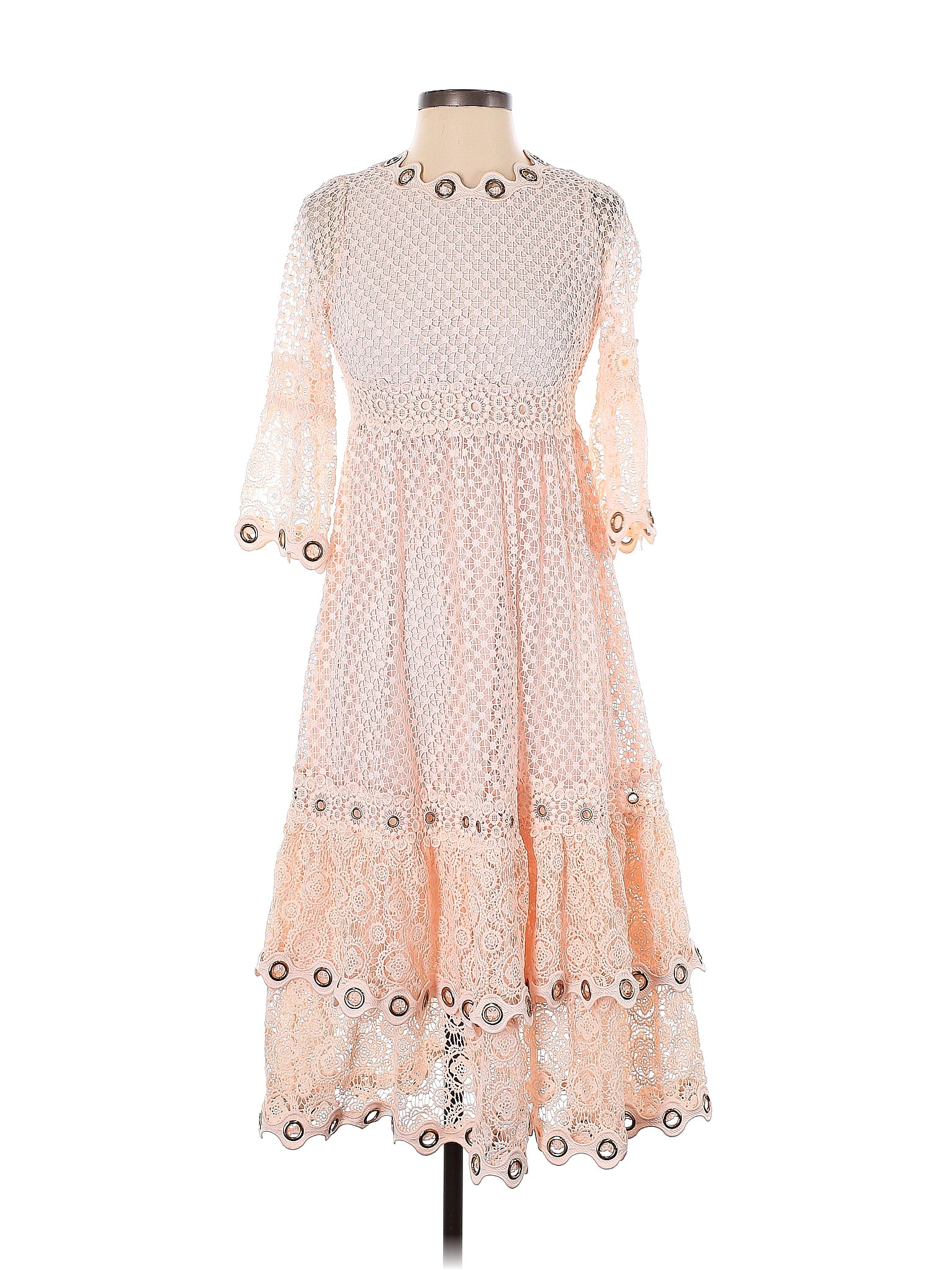 Maje 100% Polyester Pink Casual Dress Size Sm (1) - 72% off | ThredUp