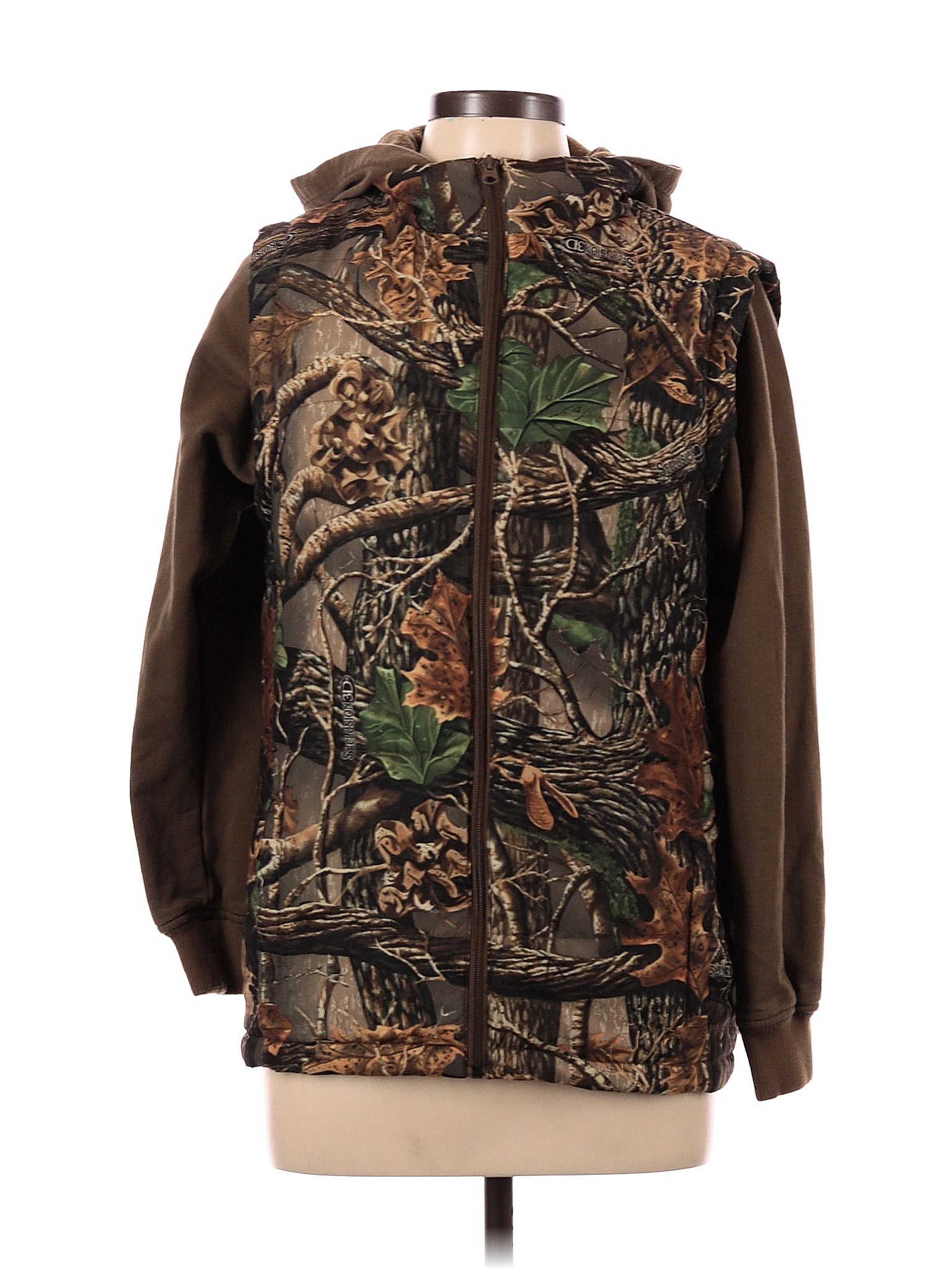 Assorted Brands 100% Polyester Brown Jacket Size L - 60% off | ThredUp