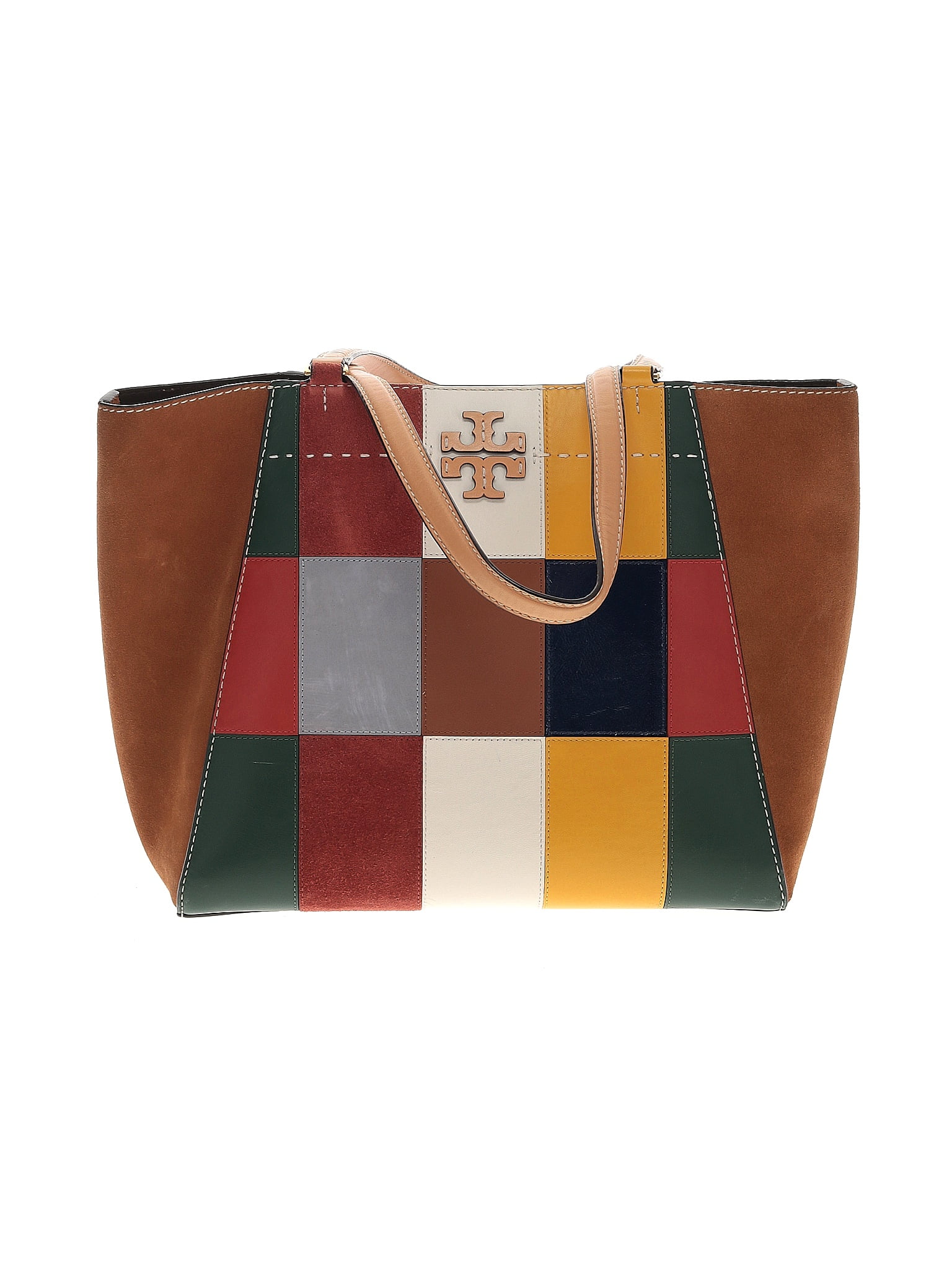 Tory Burch 100% Leather Brown Leather Tote One Size - 72% off | thredUP