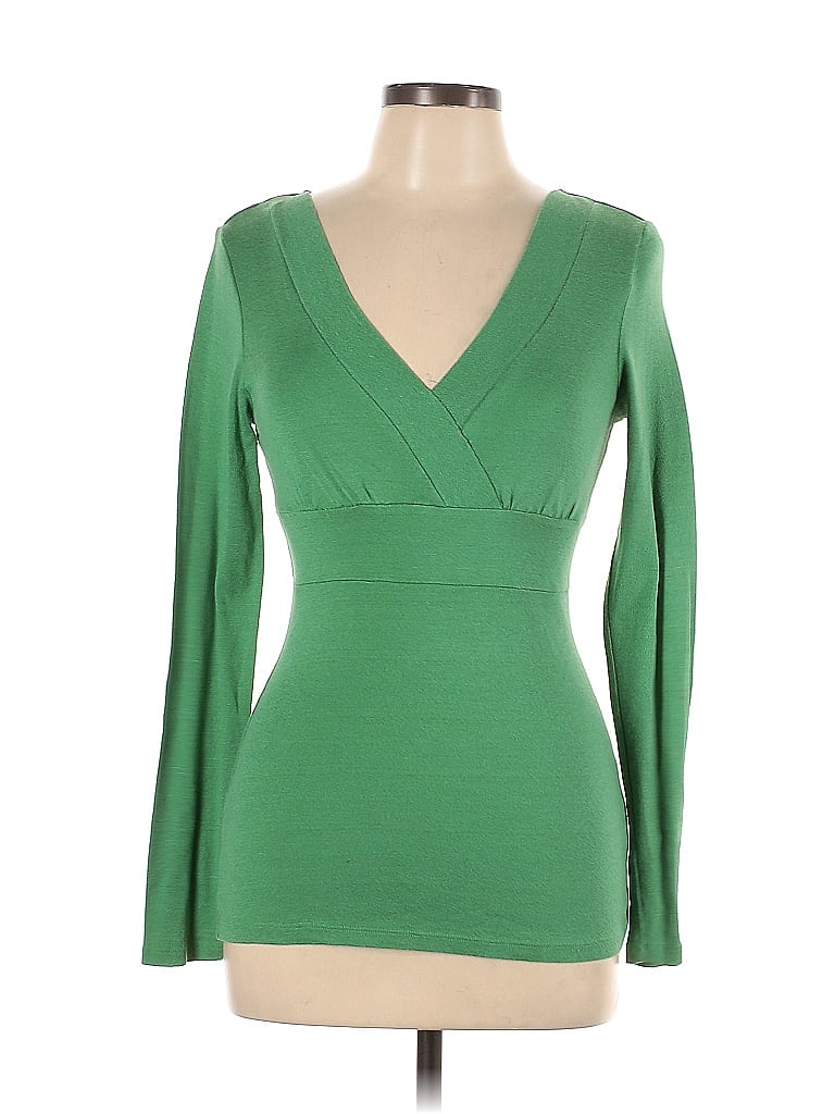 Inc International Concepts Green Long Sleeve Top Size L 69 Off Thredup