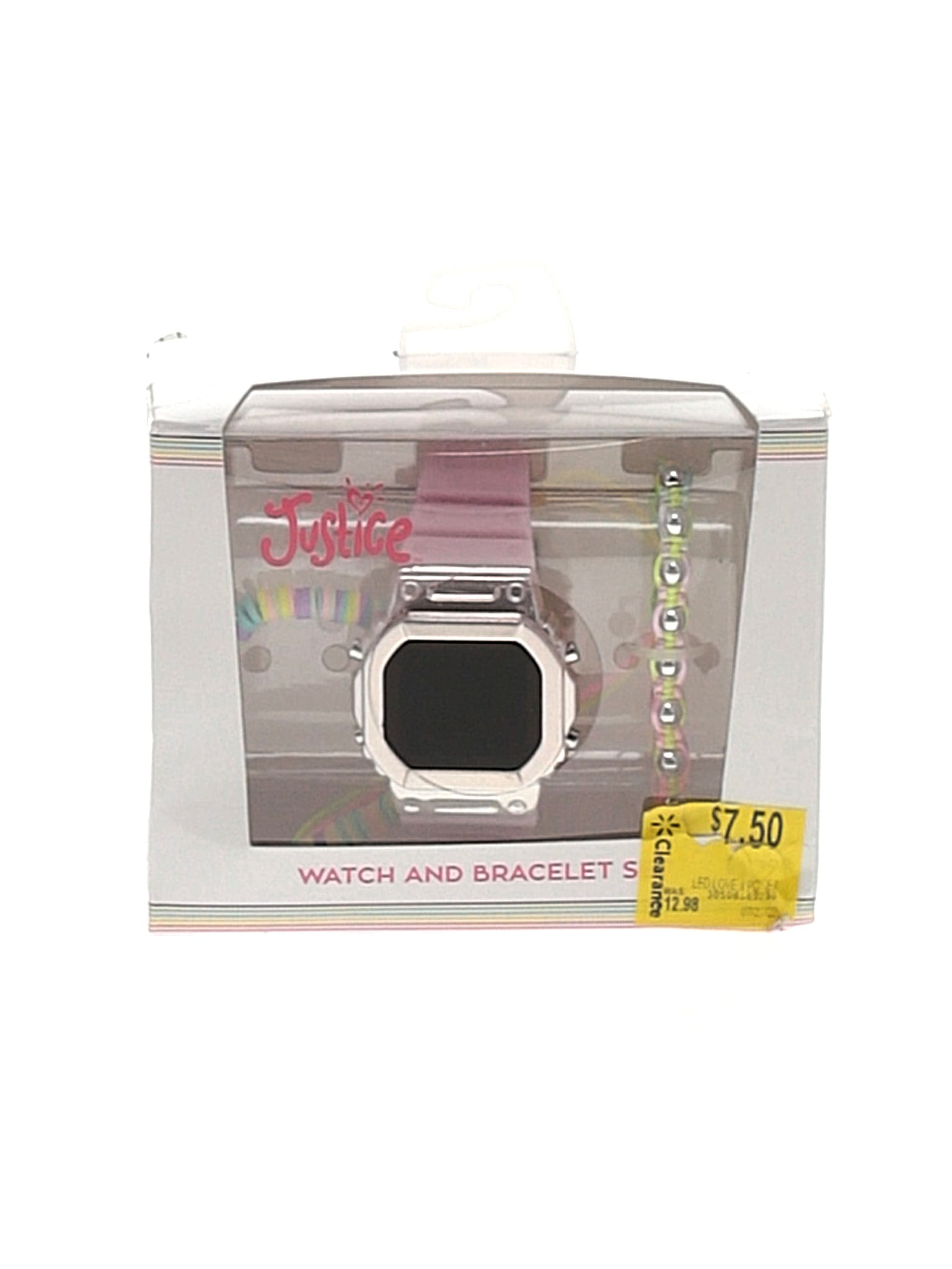 Justice Solid Gray Pink Watch One Size (Kids) - 15% off | thredUP