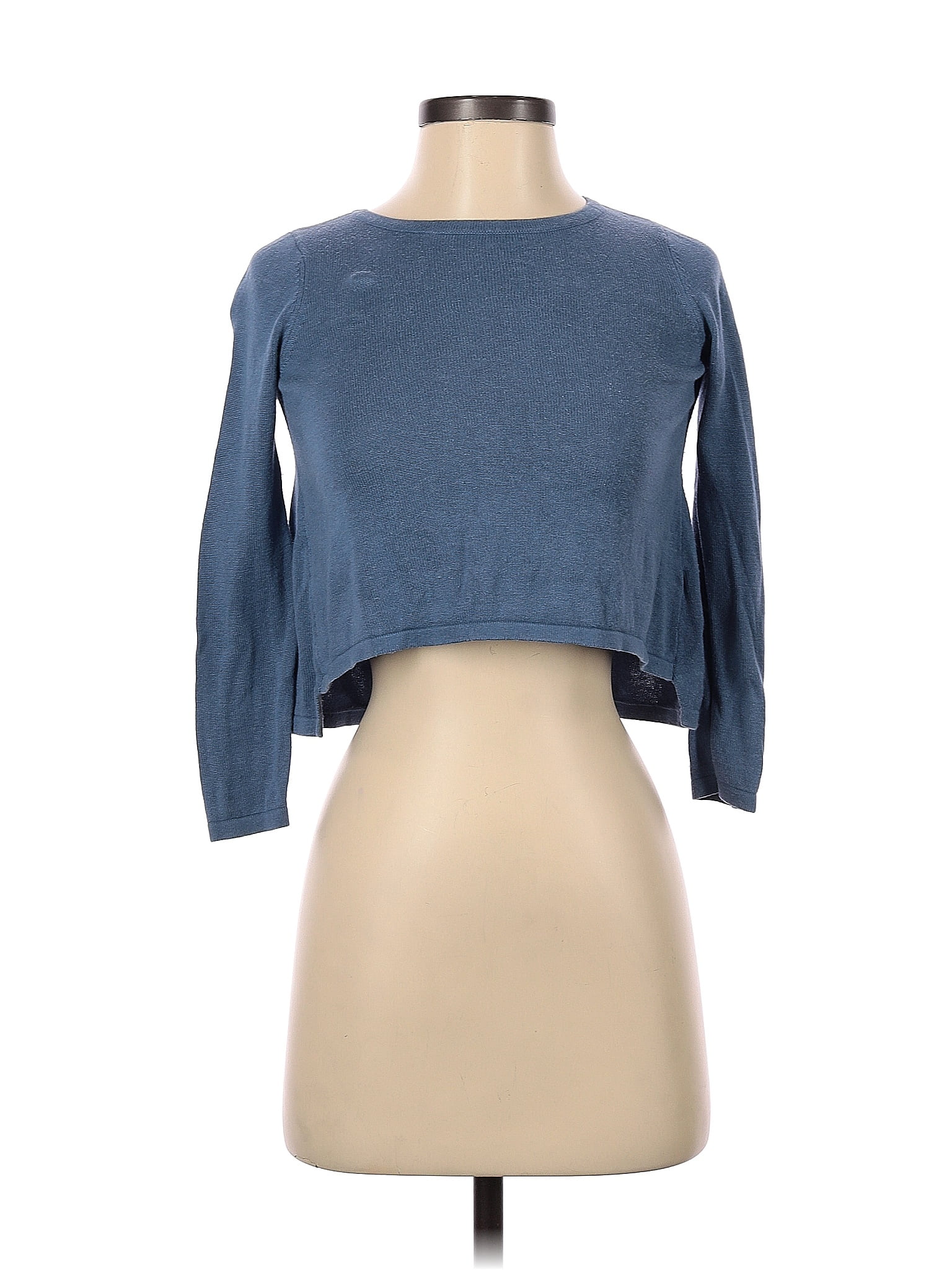 Copper Key Color Block Solid Blue Pullover Sweater Size S - 60% off ...