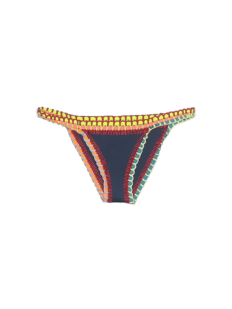 Kiini Swimwear Solid Navy Blue Swimsuit Bottoms Size L - 67% off | thredUP