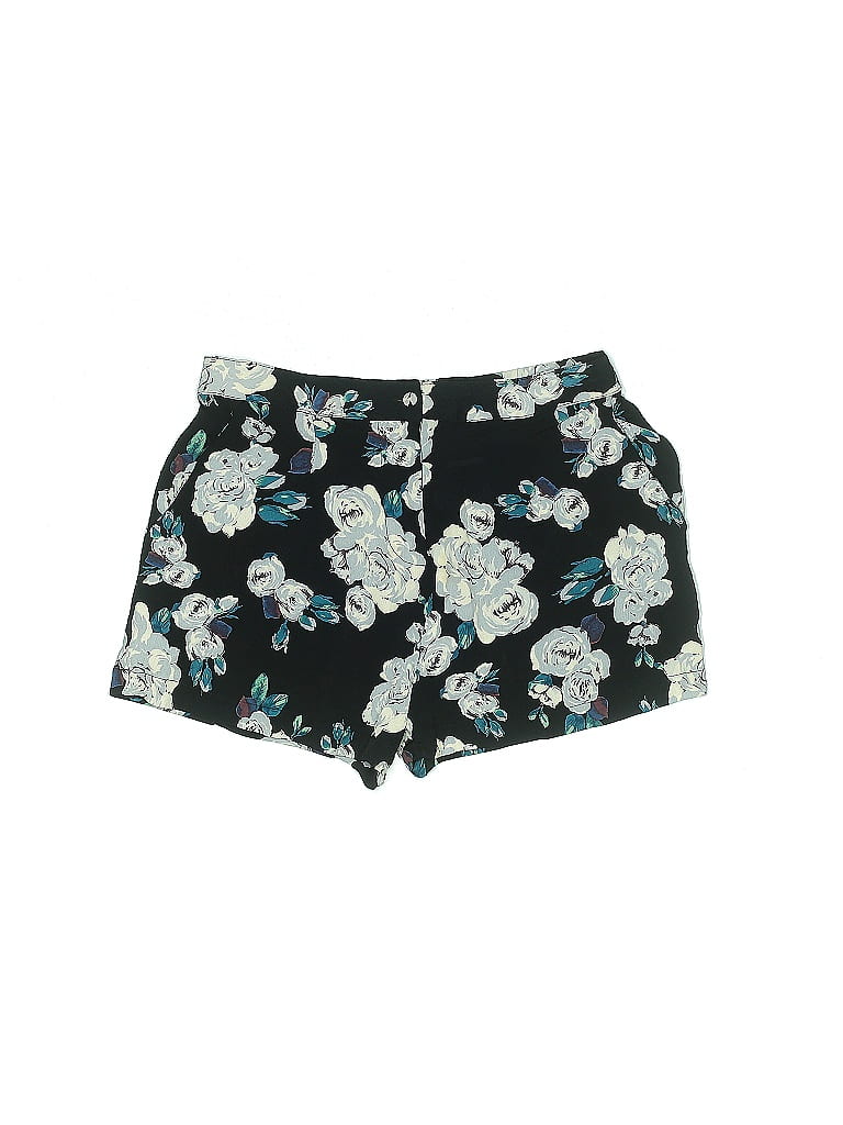 Flynn Skye Floral Black Blue Shorts Size M - 76% off | thredUP
