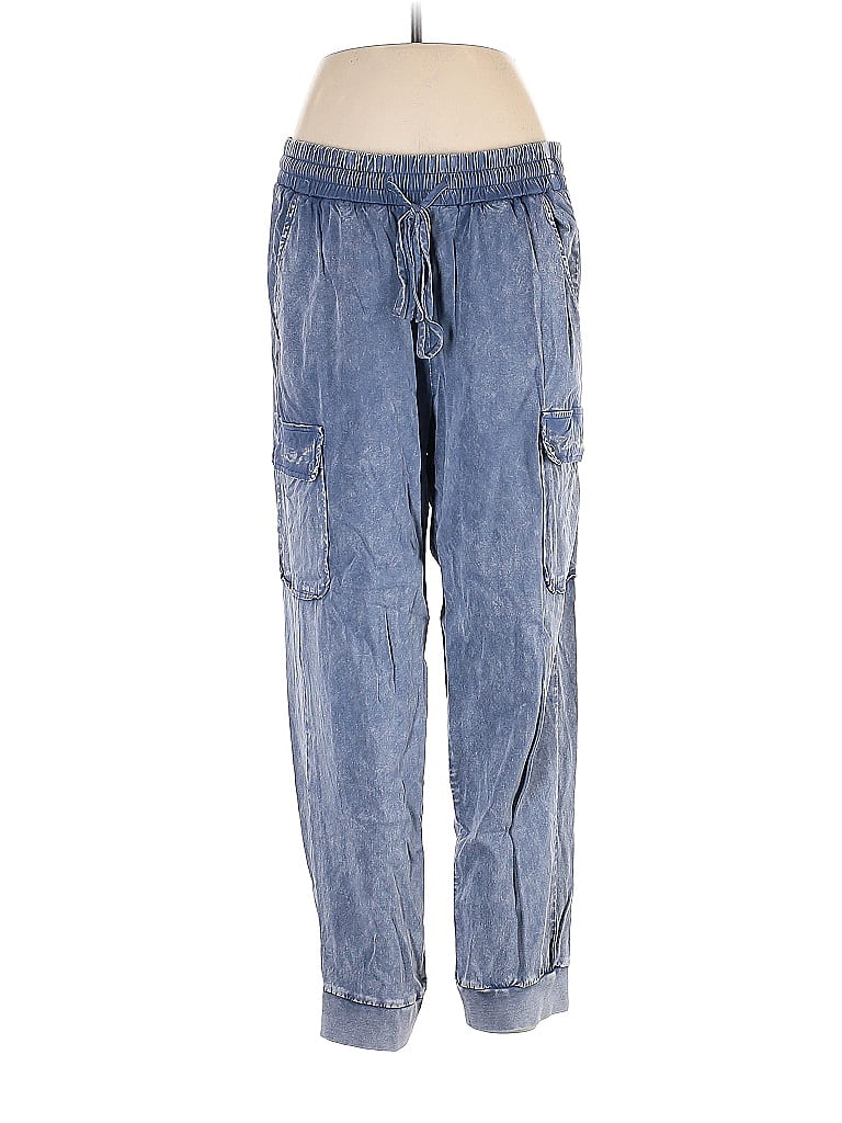 Torrid Solid Blue Cargo Pants Size Med Plus (00) (Plus) - 60% off | thredUP