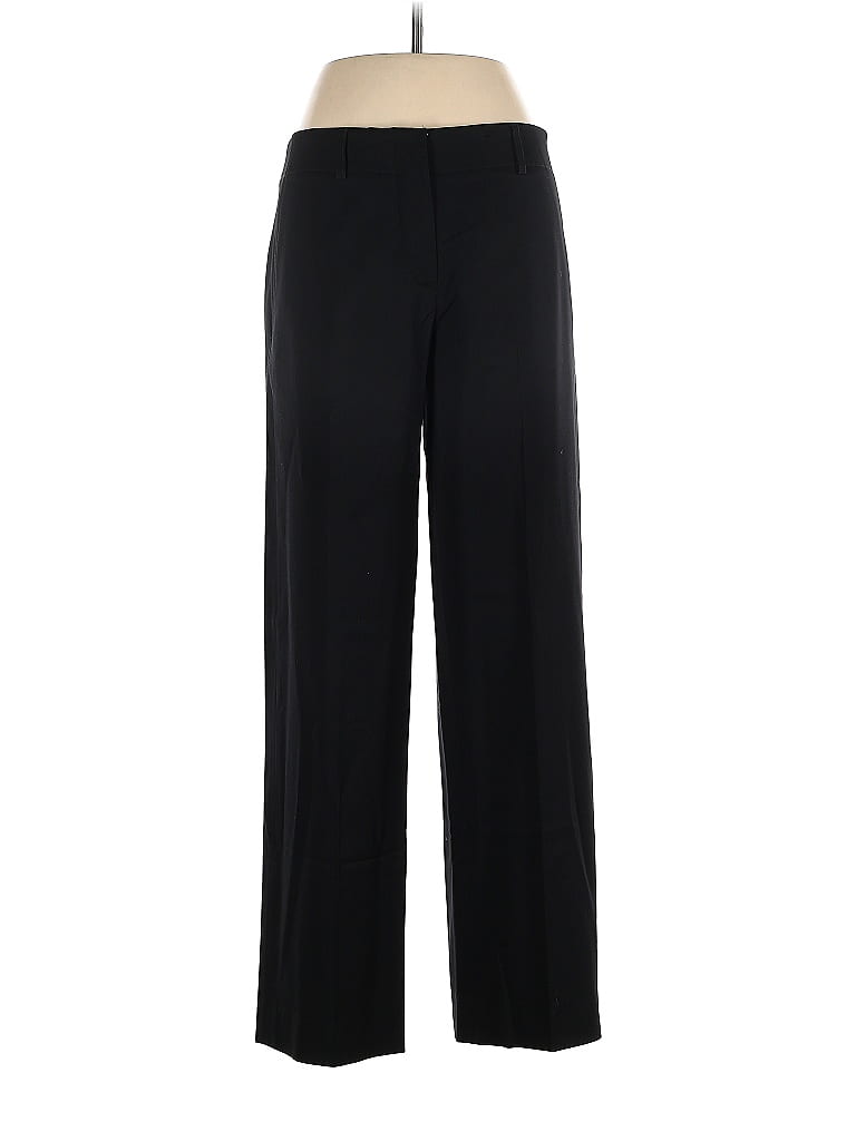 GUNEX Solid Black Wool Pants Size 6 - 77% off | thredUP