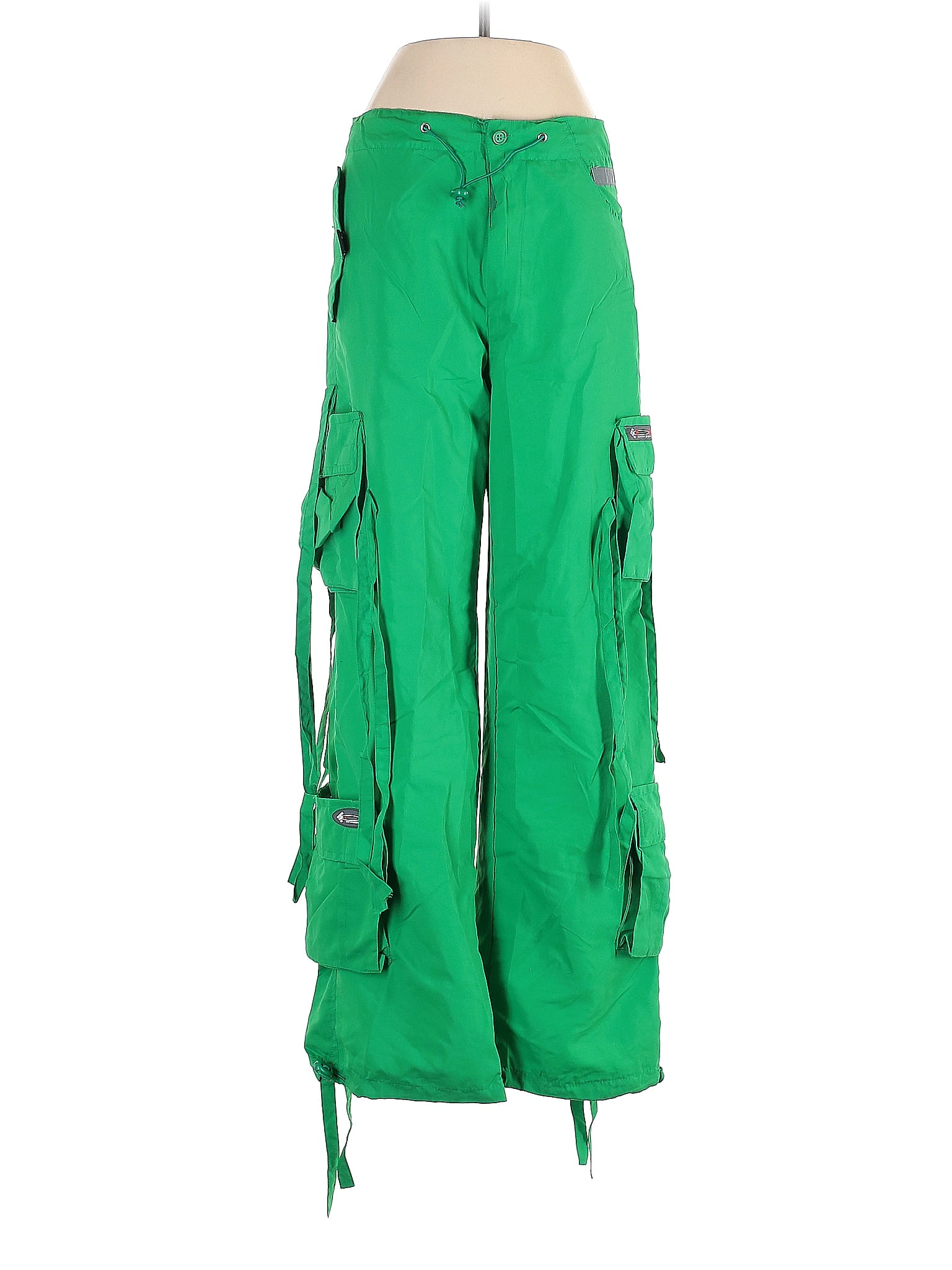 Assorted Brands Solid Green Cargo Pants Size Xs 51 Off Thredup