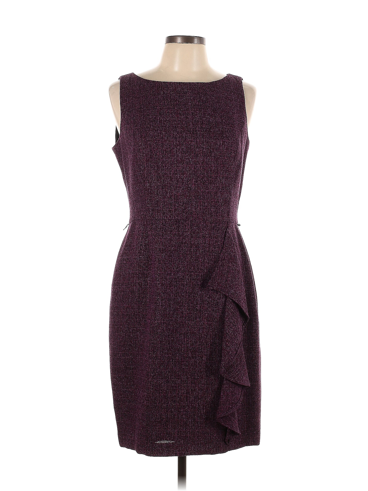 Assorted Brands Purple Burgundy Casual Dress Size 12 - 58% off | thredUP