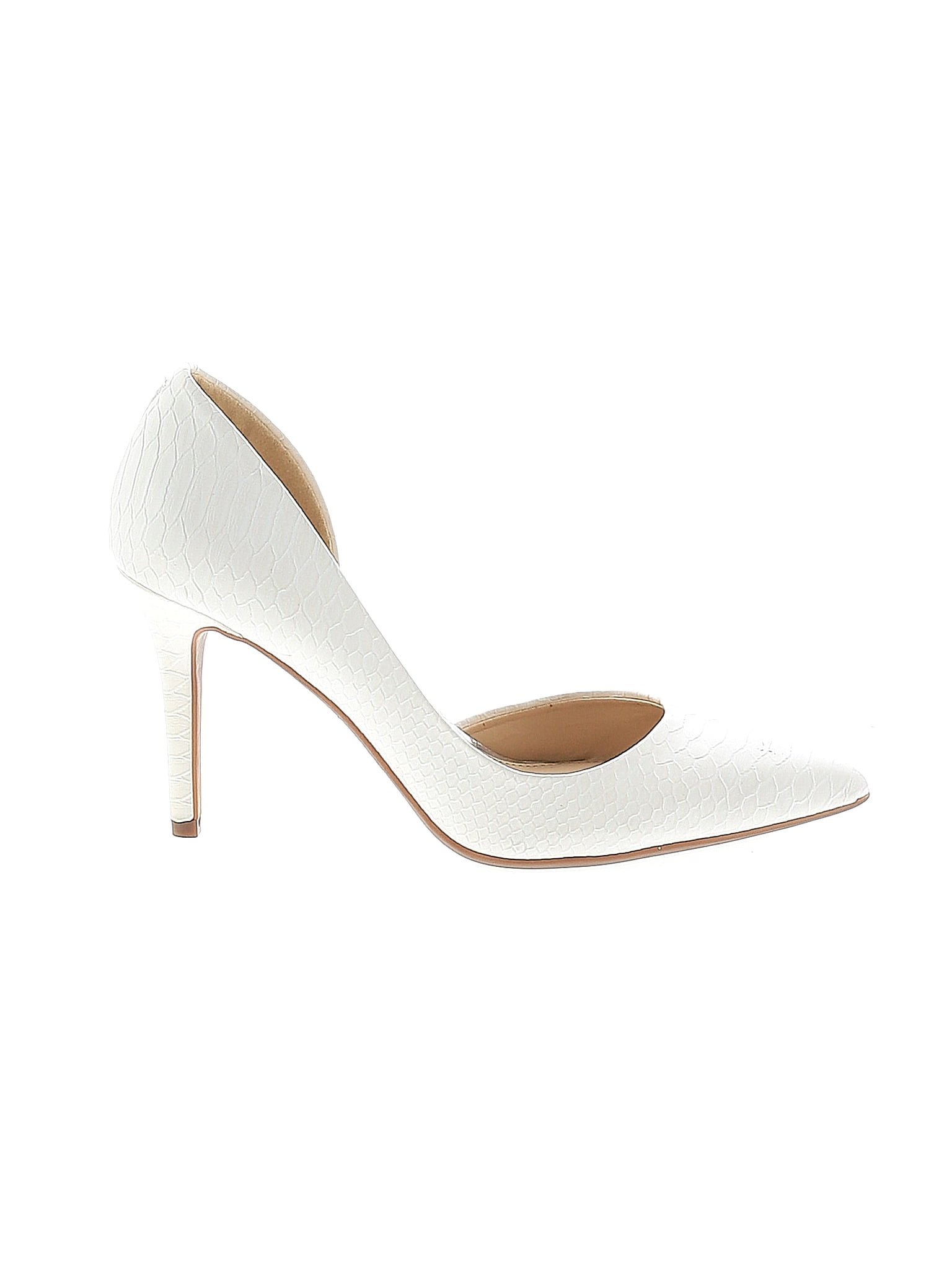 Jessica Simpson Solid White Heels Size 6 1/2 - 68% off | thredUP