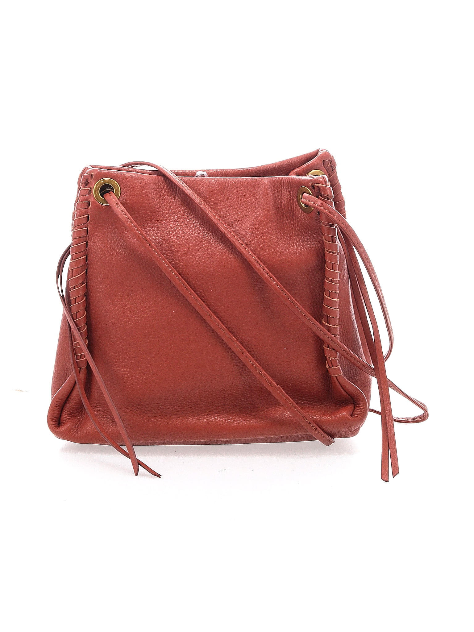 Hobo The Original 100% Leather Red Leather Shoulder Bag One Size - 58% ...