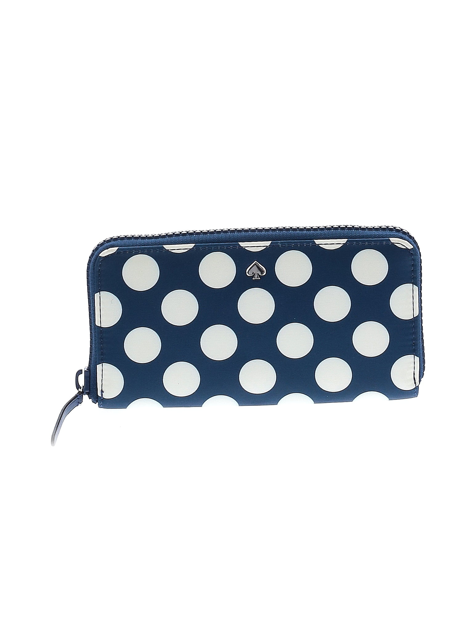 Kate Spade New York Polka Dots Navy Blue Wallet One Size - 67% off ...