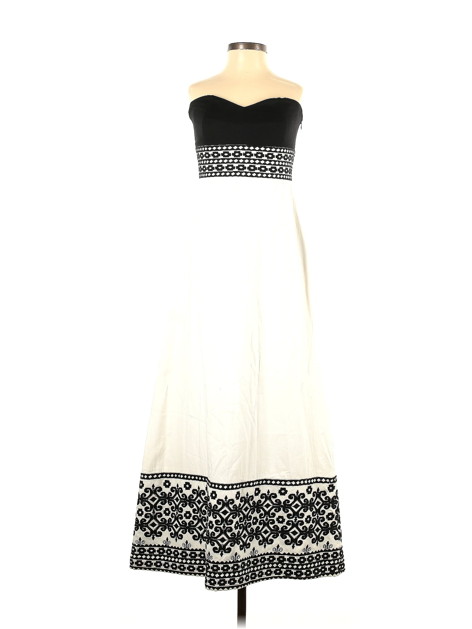 Tibi 100% Cotton White Ivory Cocktail Dress Size 4 - 77% off | thredUP