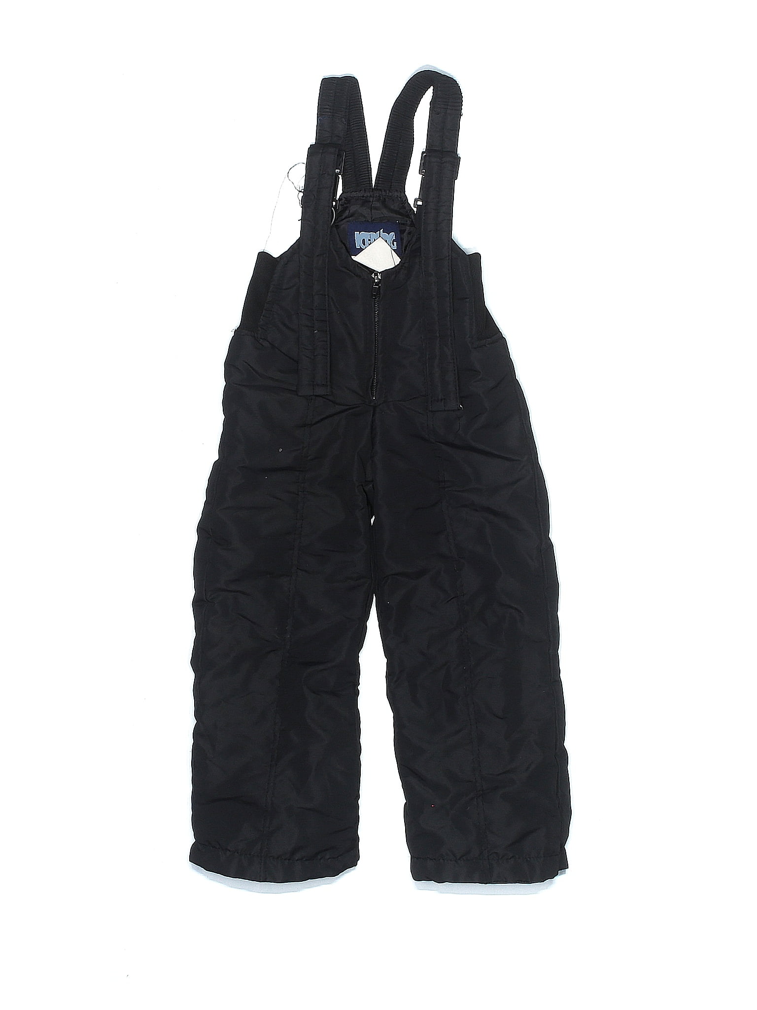 Iceburg 100% Nylon Solid Black Snow Pants With Bib Size 4T - 51% off ...