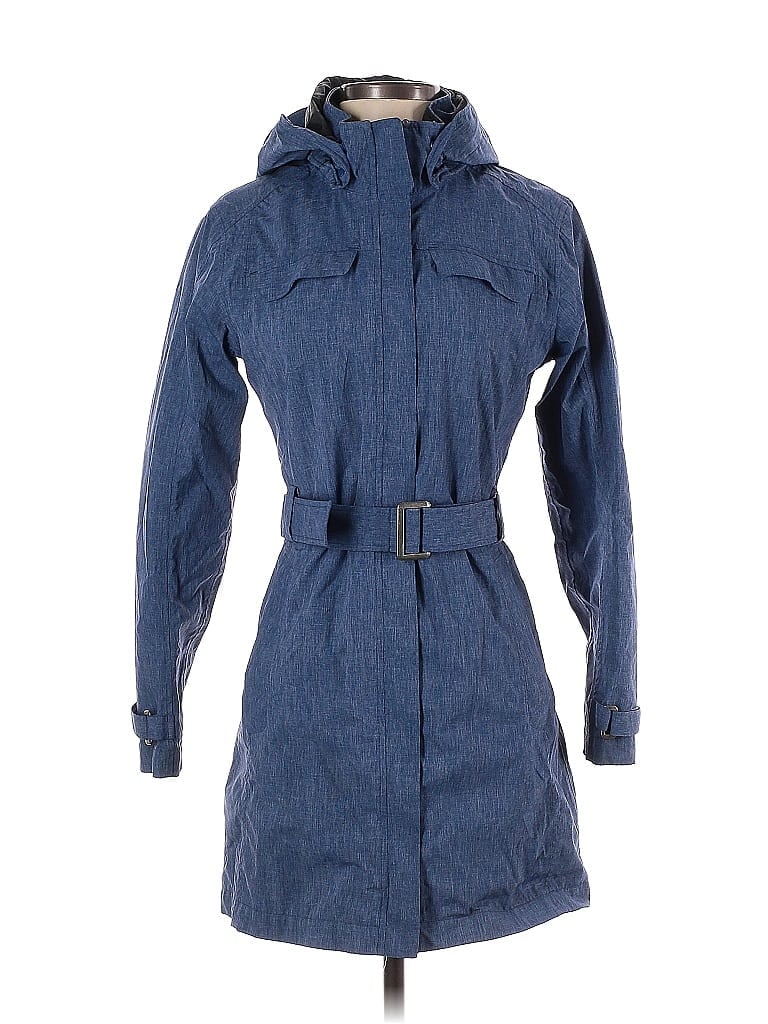 REI Solid Blue Coat Size XS - 62% off | thredUP