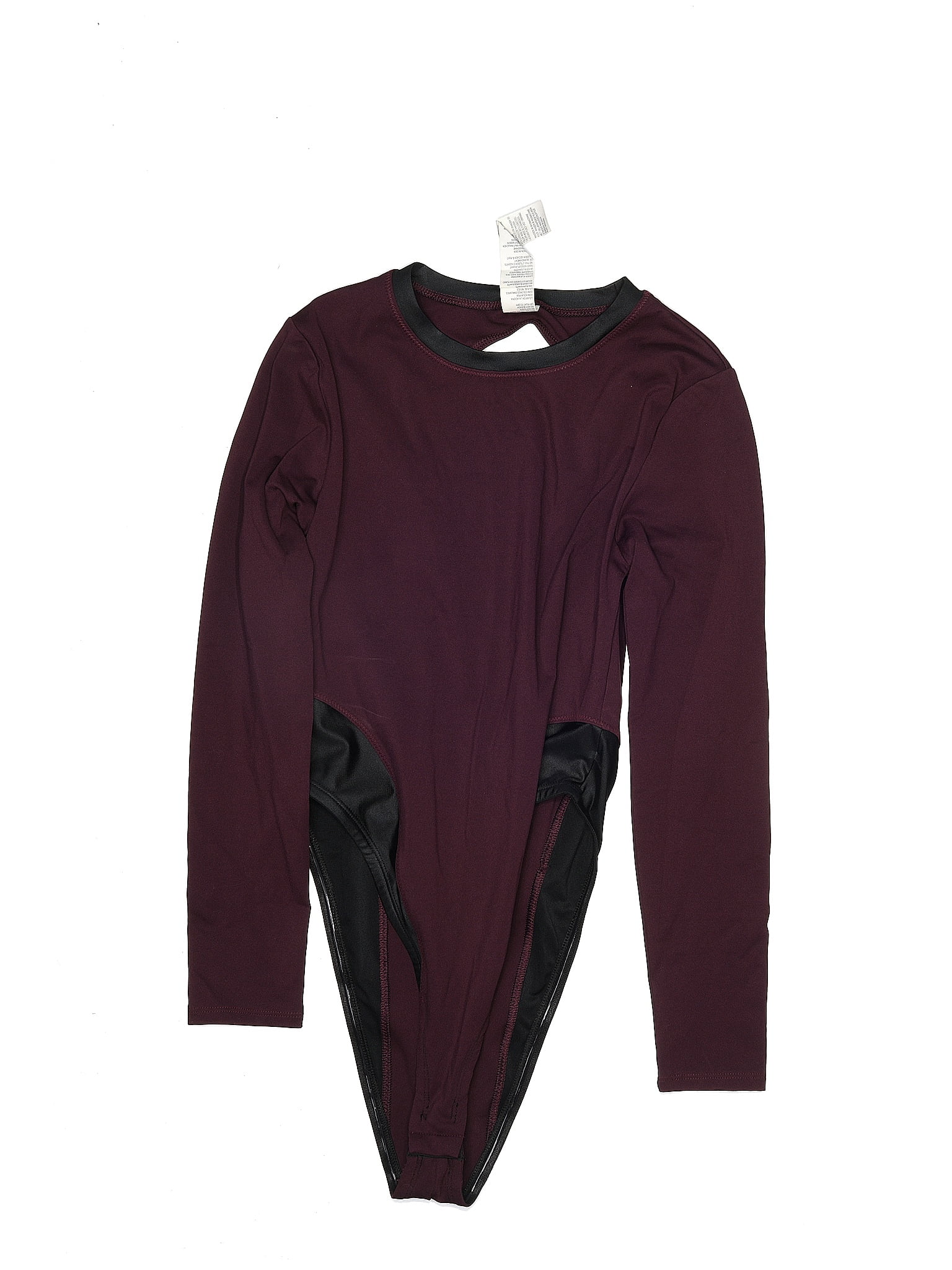 Fabletics Solid Maroon Burgundy Bodysuit Size XS - 57% off | ThredUp
