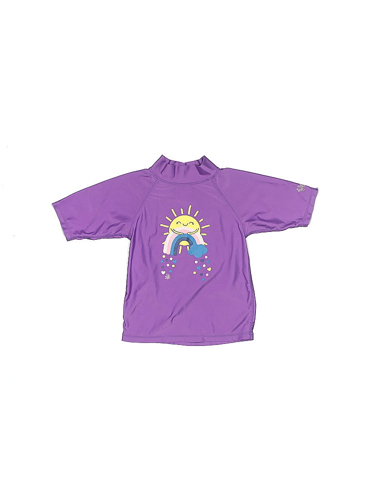 UV Skinz Solid Purple Rash Guard Size 7 - 56% off | thredUP