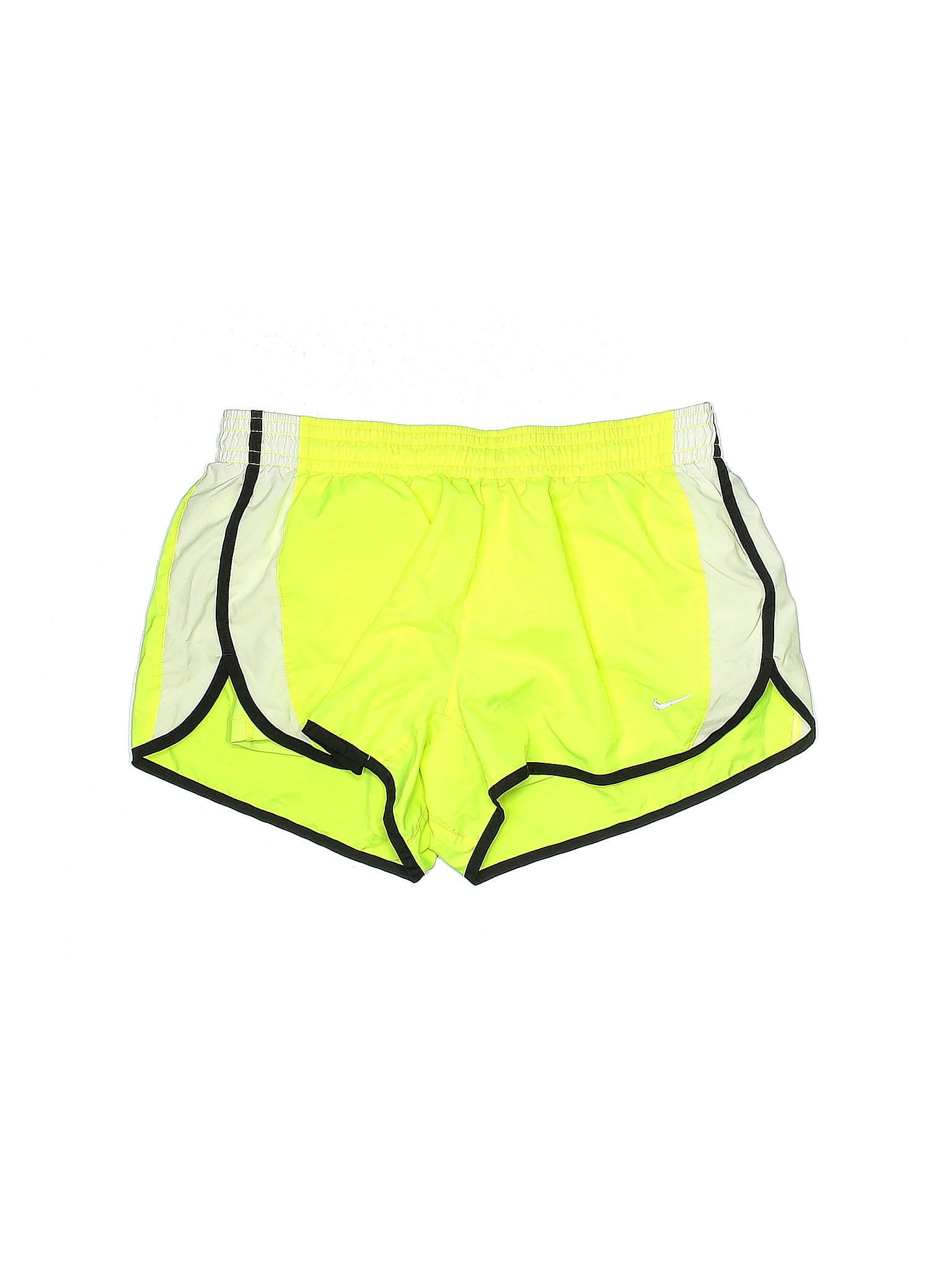 Nike 100% Polyester Color Block Yellow Athletic Shorts Size M - 64% off ...