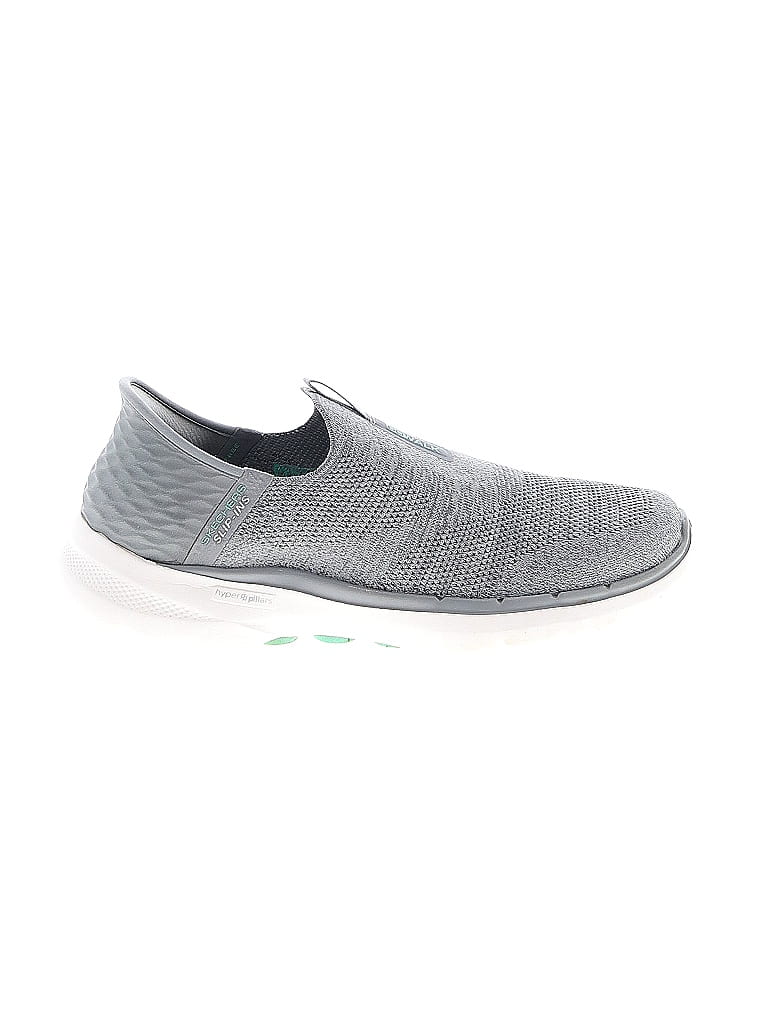 Skechers Marled Gray Sneakers Size 8 1/2 - 55% off | thredUP